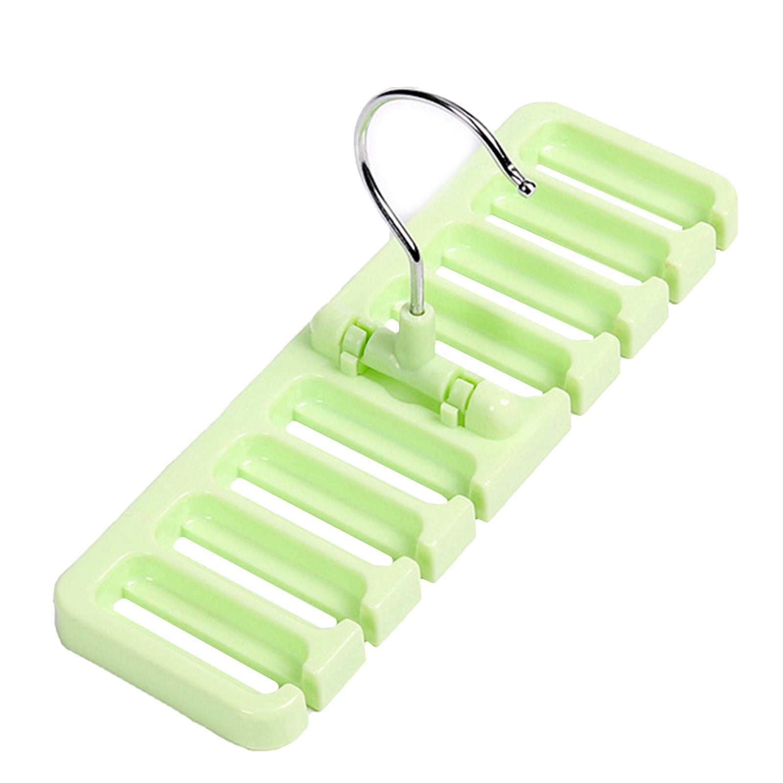 BNNG 360° Rotating Closet Belt Rack Organizer - 8-Hook Space Saving ...