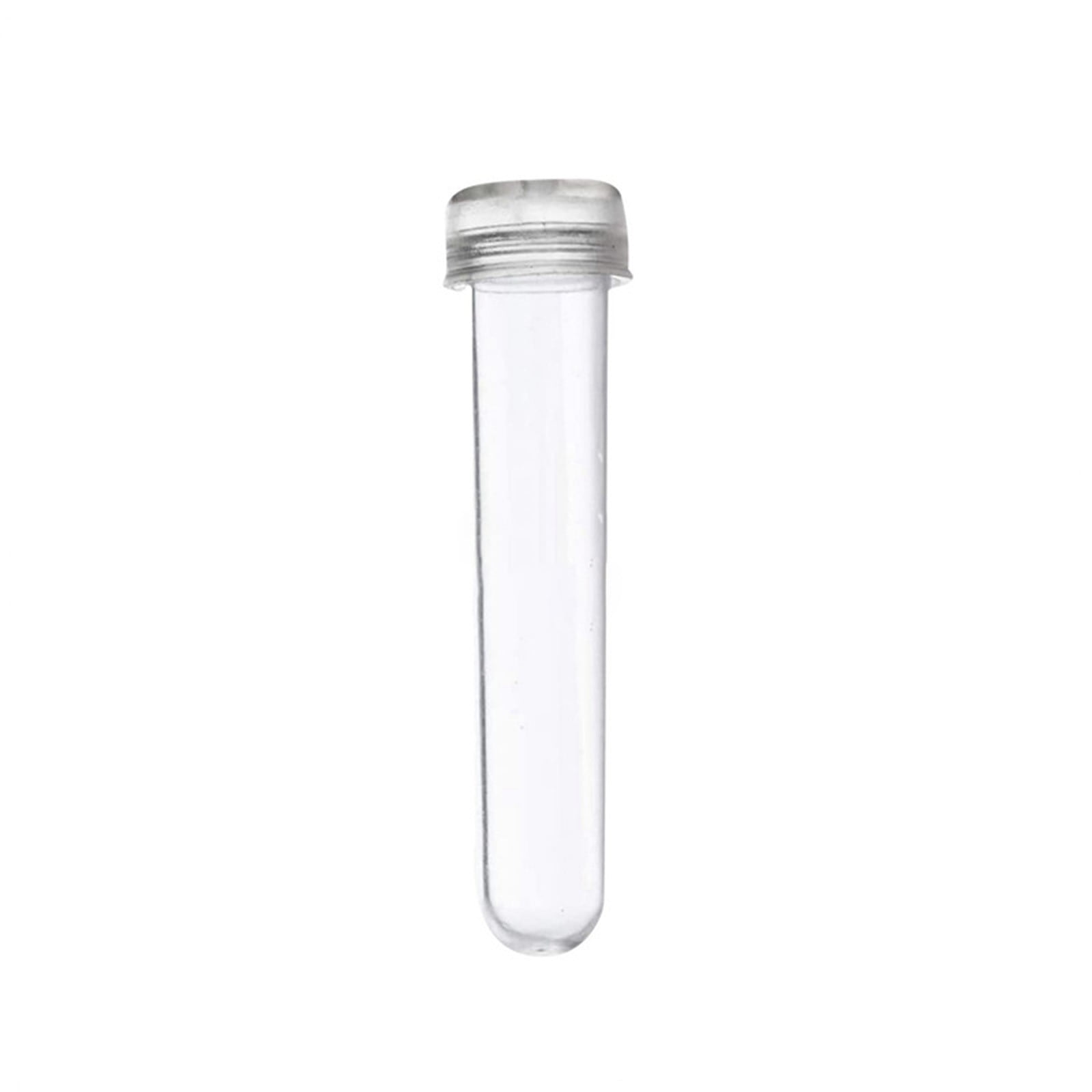 BNNG 4 Inch Clear Plastic Flower Water Tubes with Caps - Single Stem ...