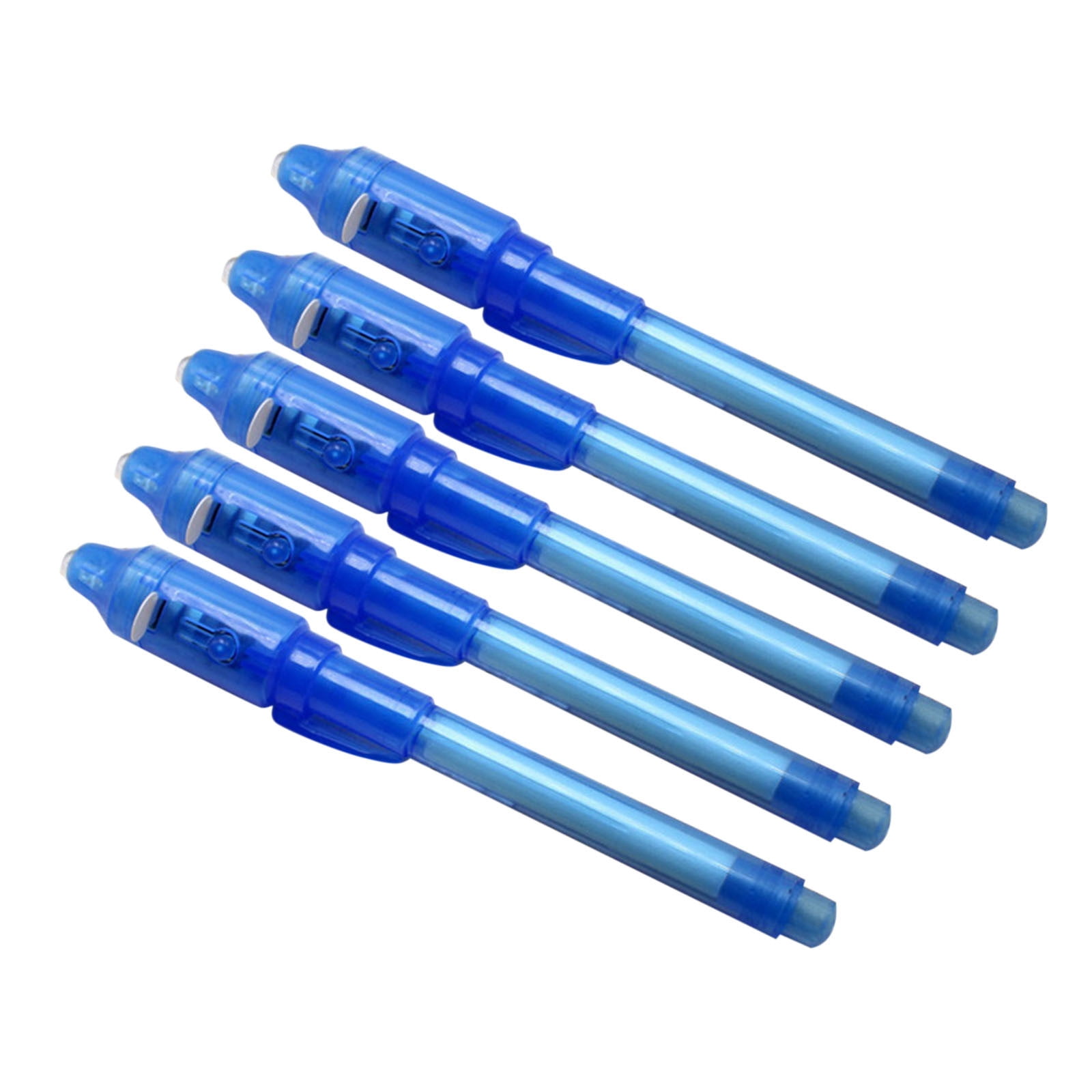 BNNG 5pcs Invisible Ink Pen with UV Light Magic Marker for Secret ...