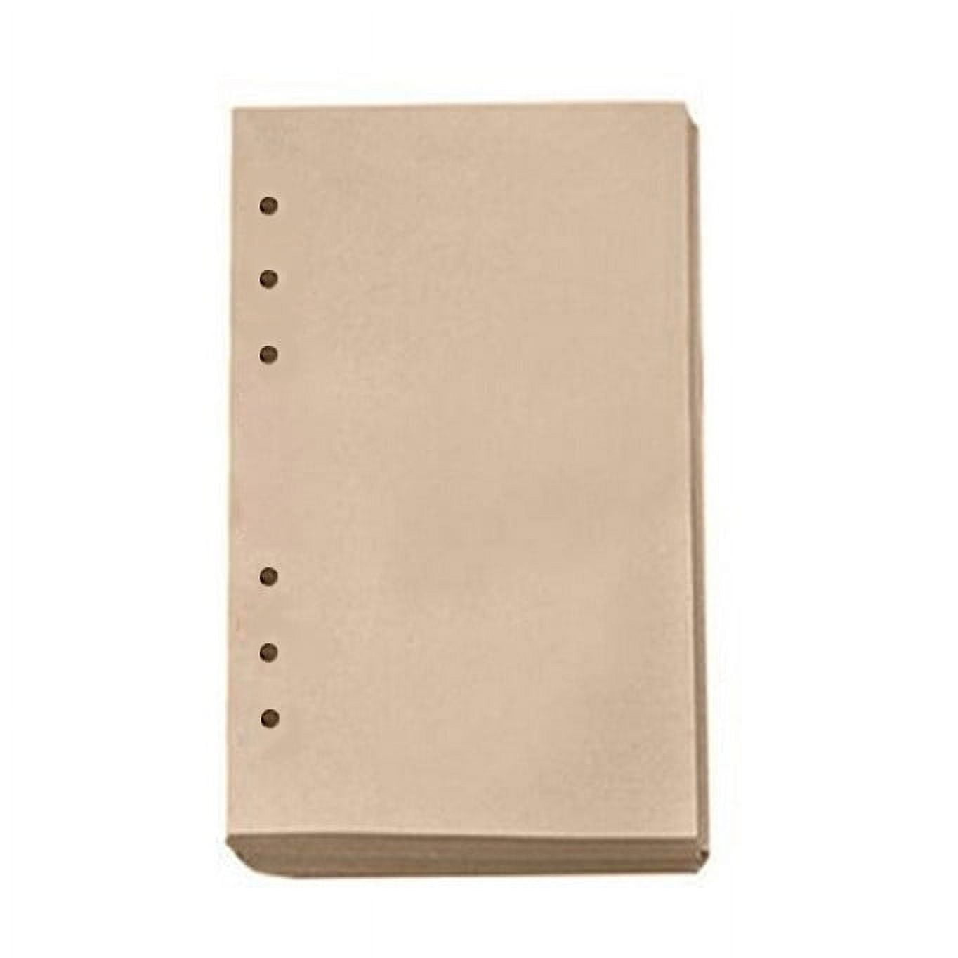 BNNG 80 Sheets Notebook Refill Inner A6 Paper Pages Vintage Retro Kraft ...