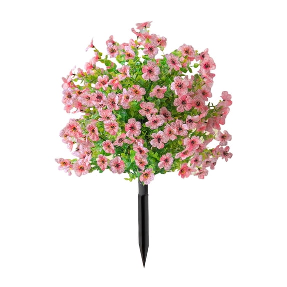 BNNG Artificial Flowers for Outdoors with Ground Stakes 1 Pack ...