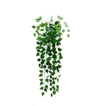 RECUTMS Artificial Hanging Plants Fake Hanging Plant Faux Eucalyptus ...