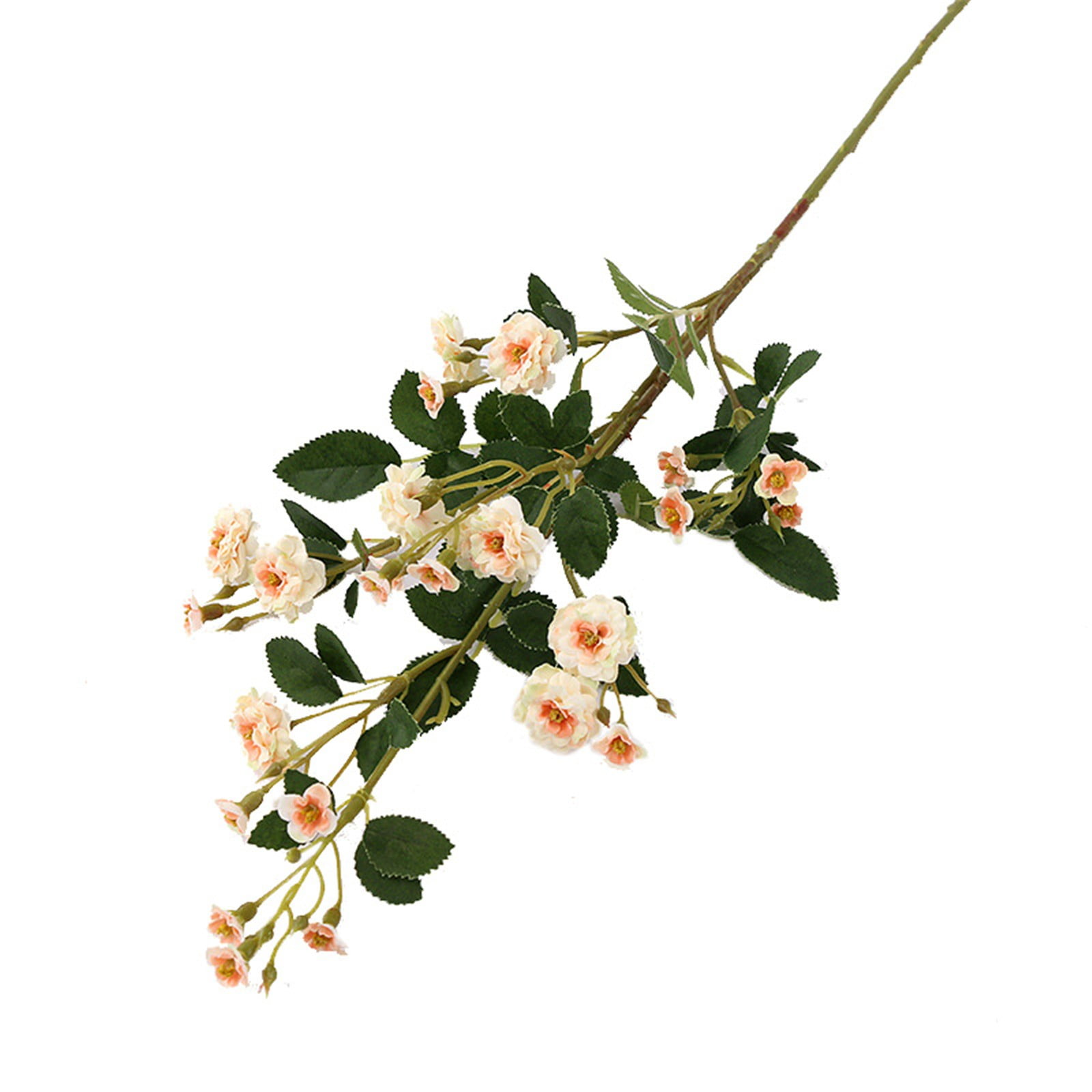 BNNG Artificial Rose Long Stem Artificial Flowers Rustic Fall Decor ...