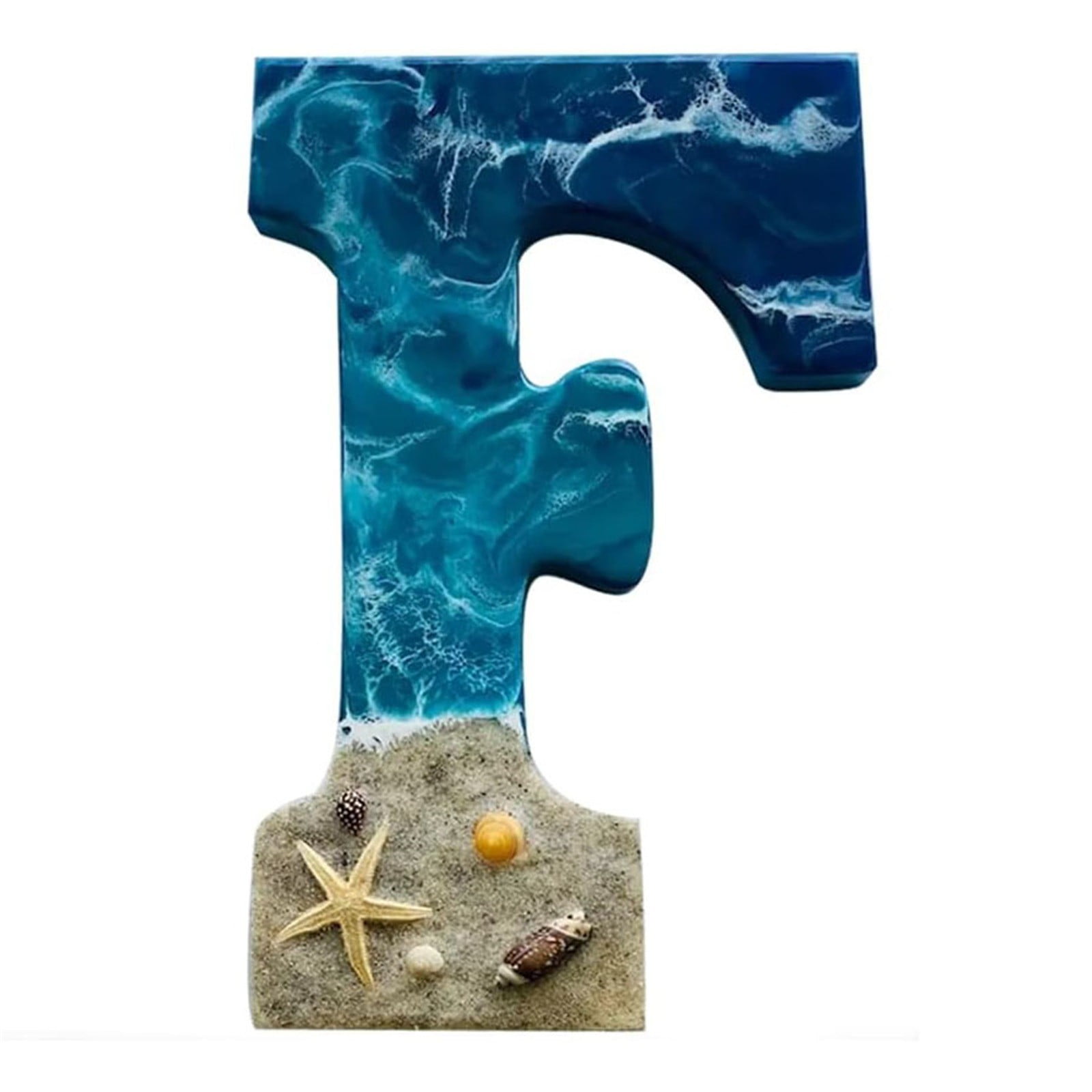 BNNG Beach Theme Letter for Wall, Beach Resin Letters, Beach Style ...