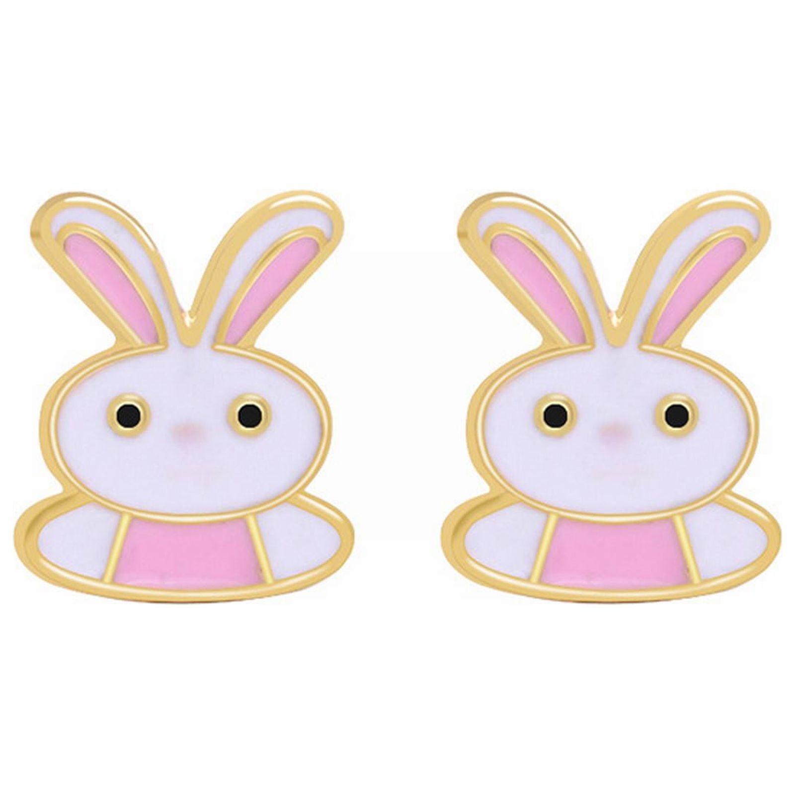 BNNG Cartoon Cute Bunny Dangling Rabbit Earrings Happy Easter Egg ...