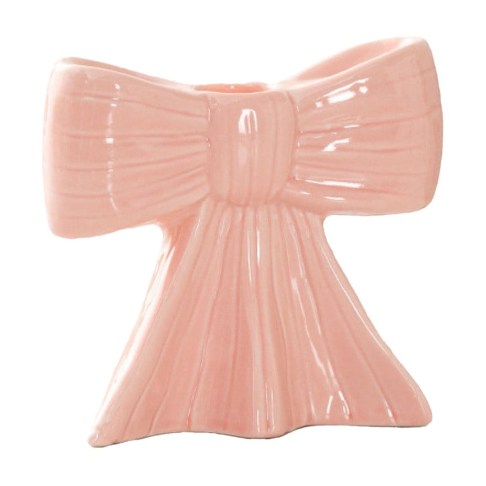 BNNG Christmas Ceramic Bow Scented Candle Holder - Bow Candle Holder ...