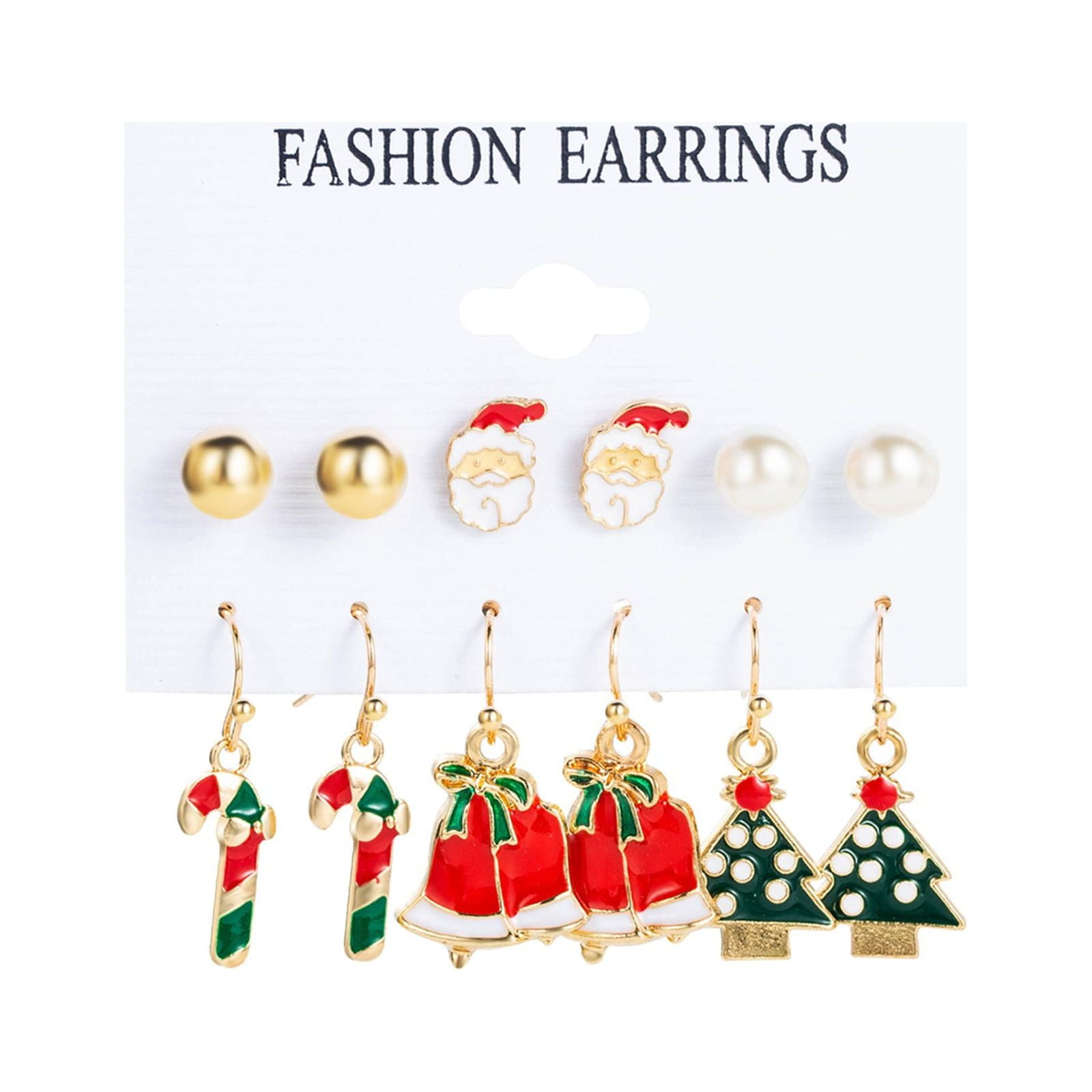 BNNG Christmas Jewelry Sets Christmas Earrings Creative Exquisite ...