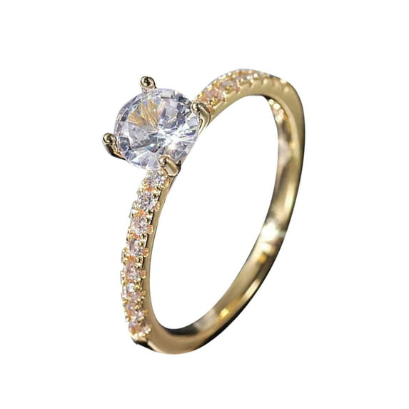 BNNG Cubic Zirconia Gemstone Octagon Ring Jewelry Wedding Ring ...