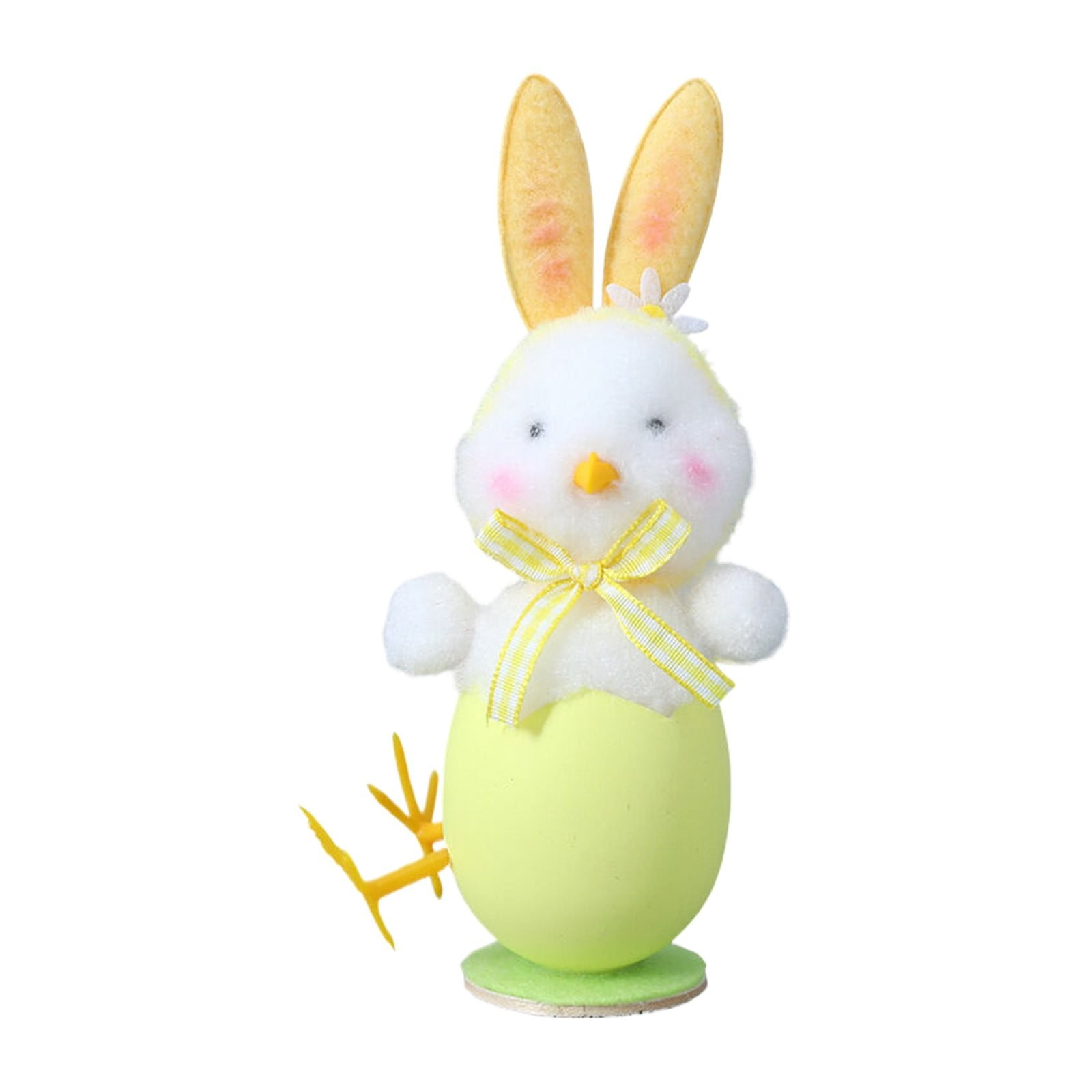 BNNG Easter Decoration Chick Figurines, Plush Cute Chicks Ornaments ...