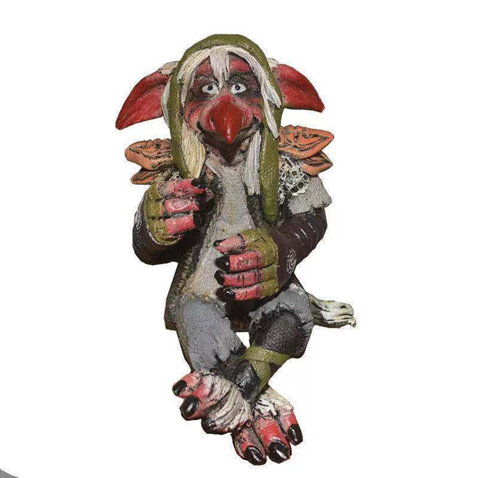 BNNG Garden Big Goblin Statue Resin Leprechaun Anime Character ...