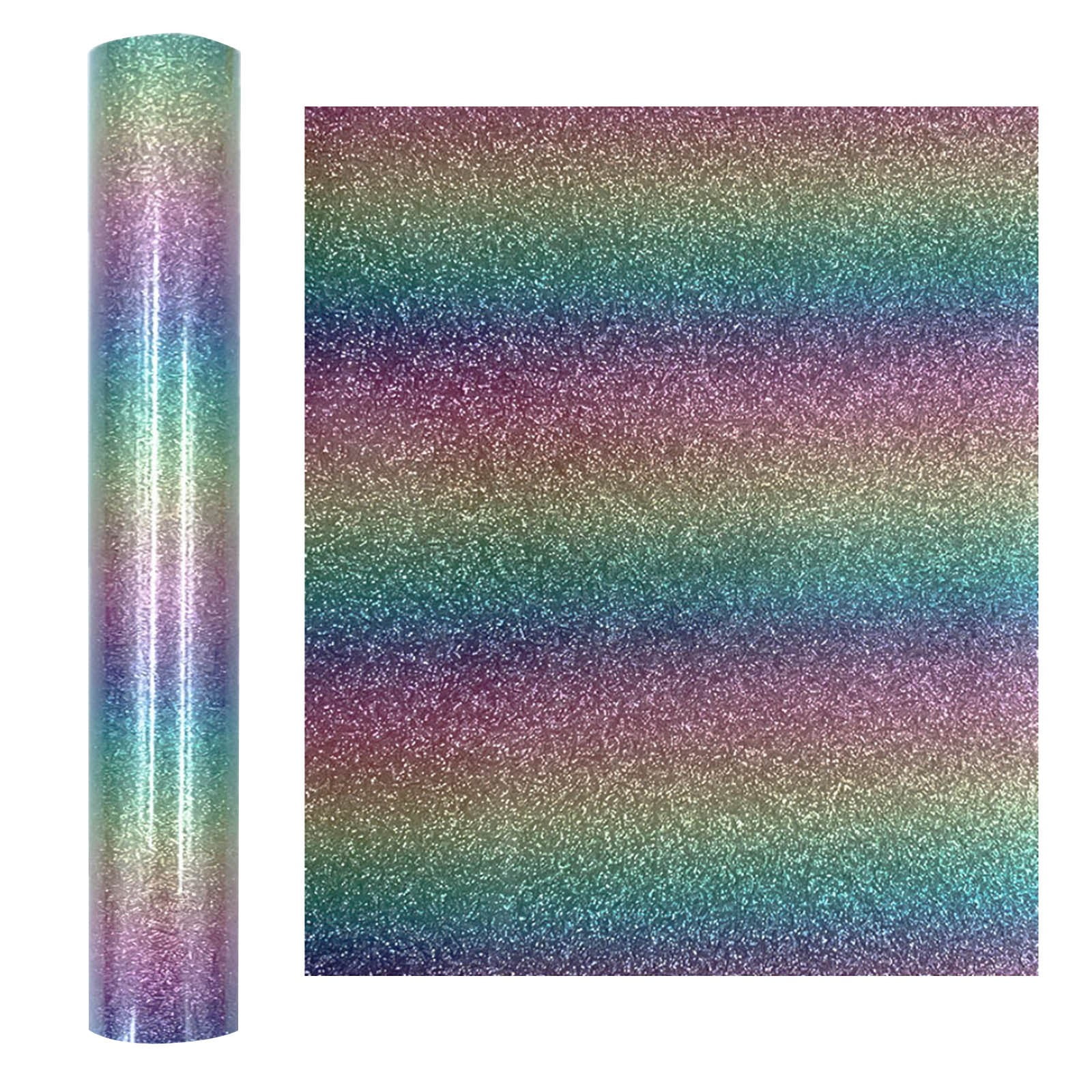 BNNG Glitter Heat Transfer Vinyl Bundle - HTV Sheets Glitter HTV Vinyl ...