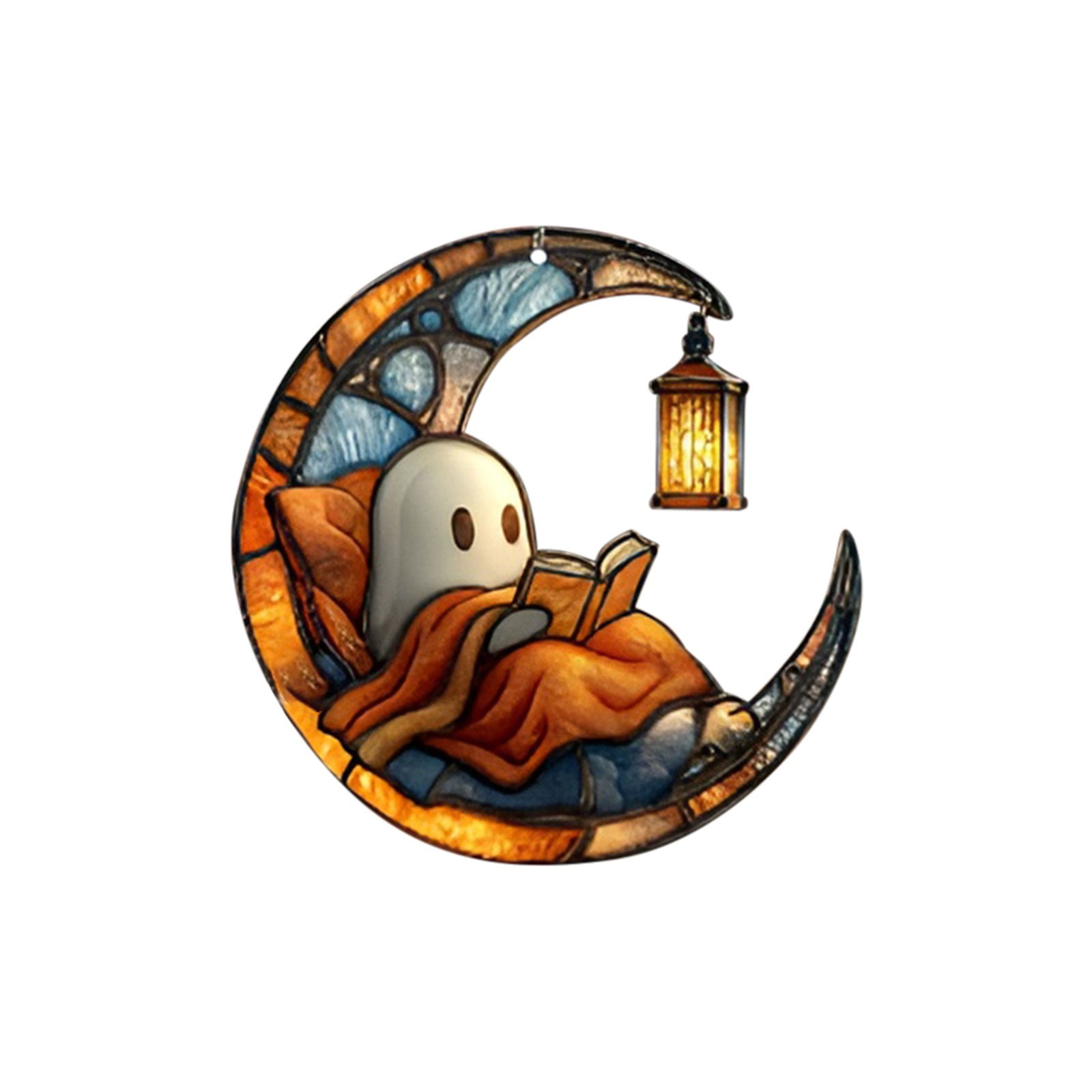 BNNG Halloween Acrylic Door Hanging - Halloween Hanging Ornaments Halloween Tree Decorations ...