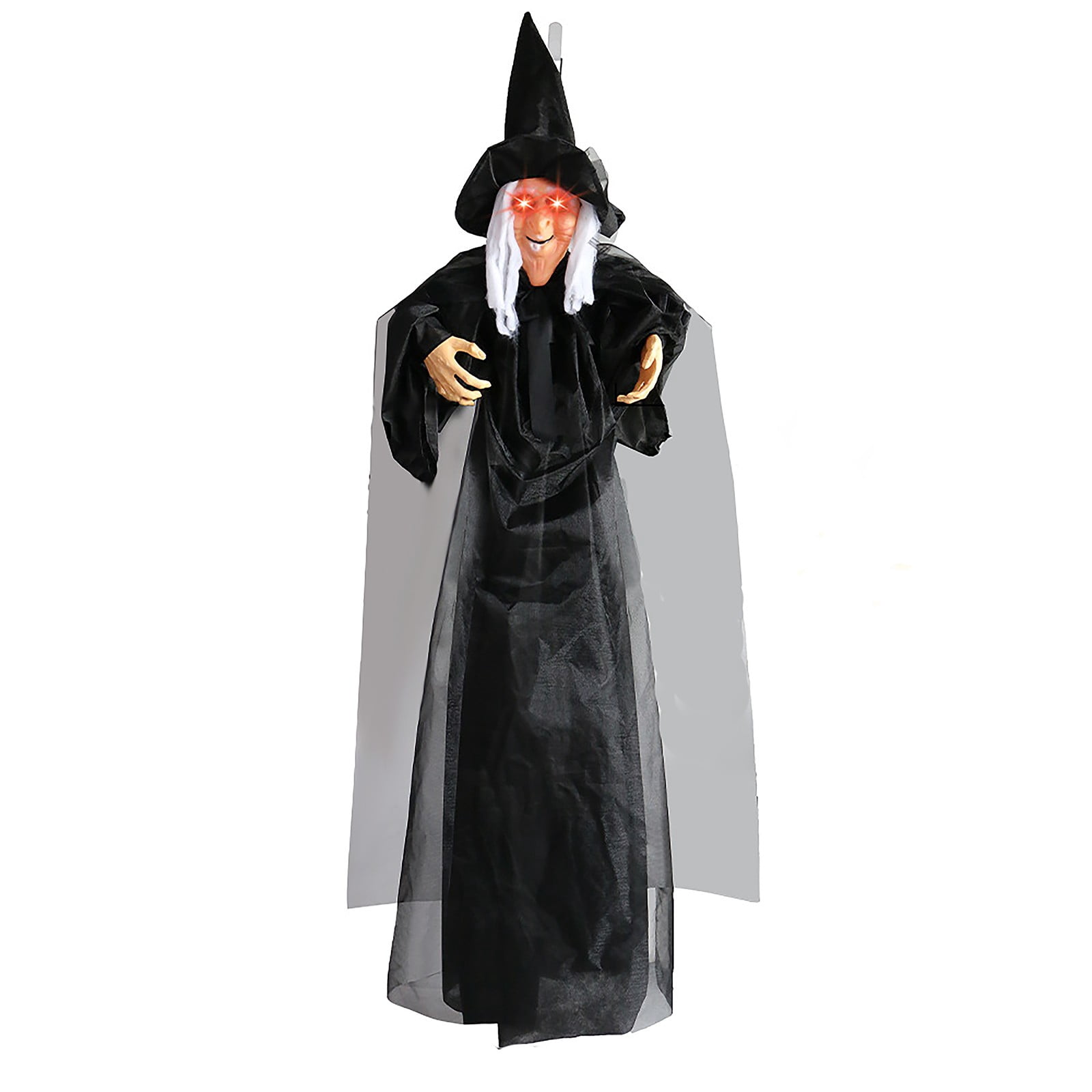 BNNG Halloween Hanging Witch Decorations Outdoor, Flying Ghost Decor 70 ...