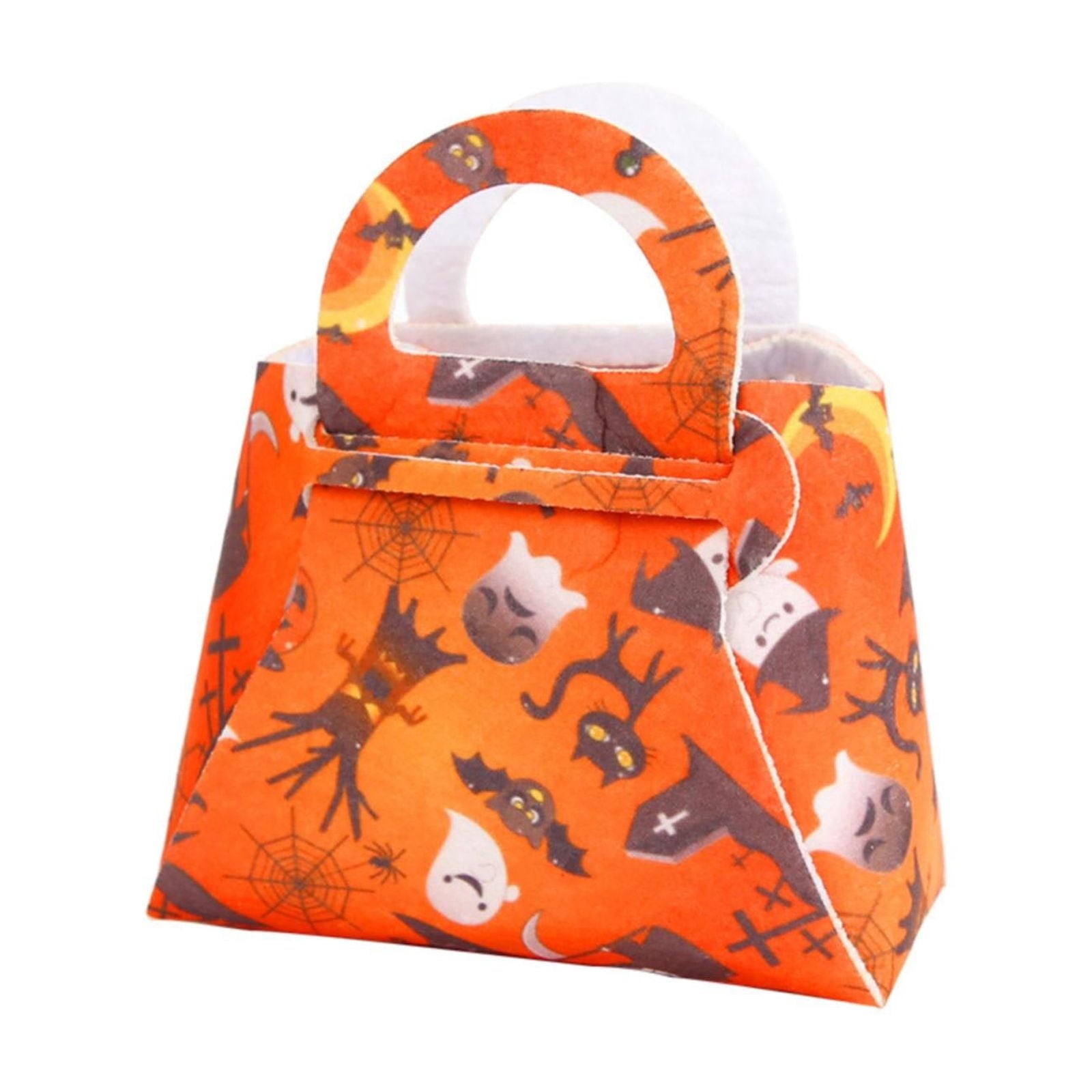 BNNG Halloween Non-Woven Bags Reusable Trick or Treat Tote Gift Bag ...