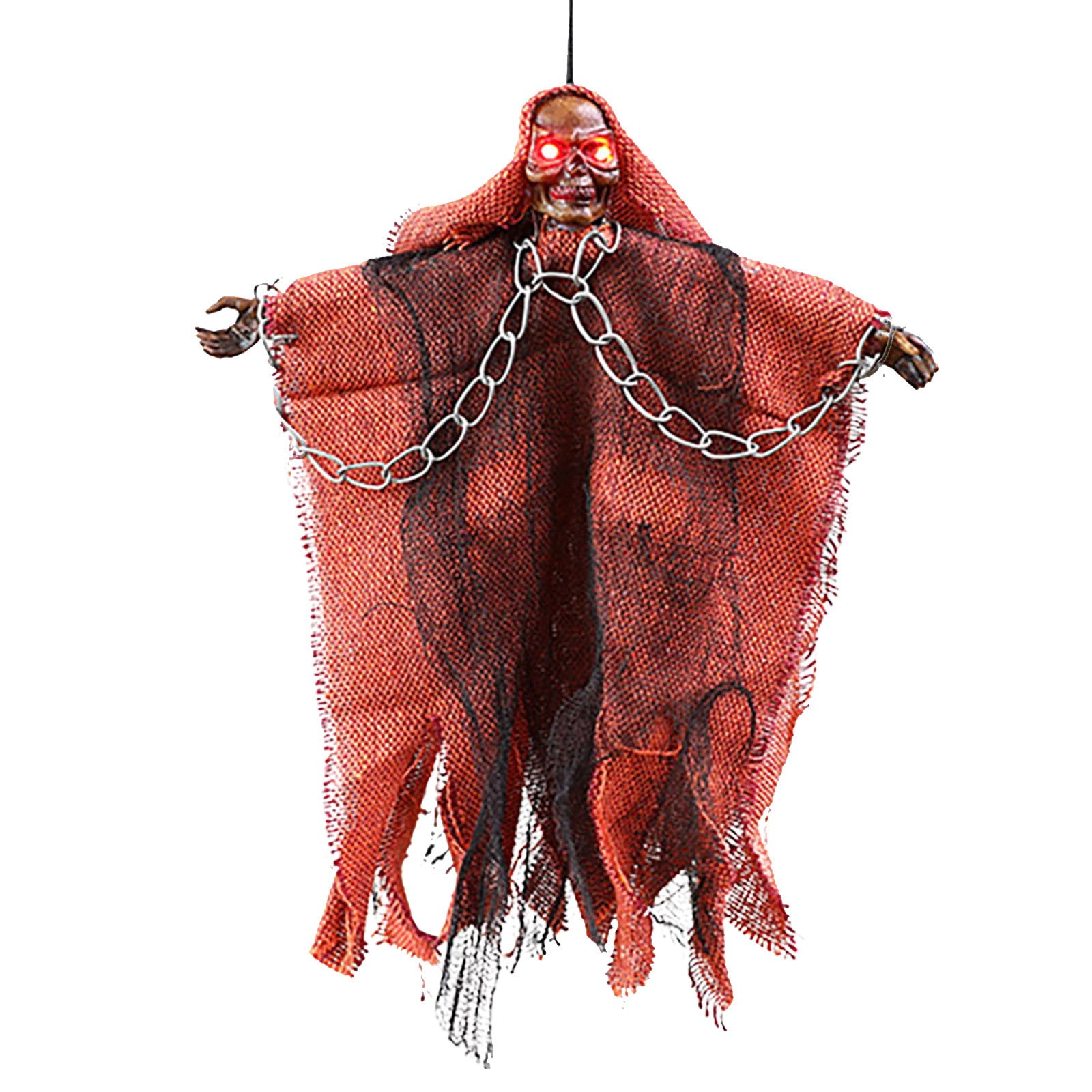 BNNG Hanging Halloween Ghosts Decorations,Large Skeleton Flying Ghost ...