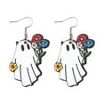BNNG Ladies' Halloween Themed Dangle Earrings Ladies' Spooky Halloween ...