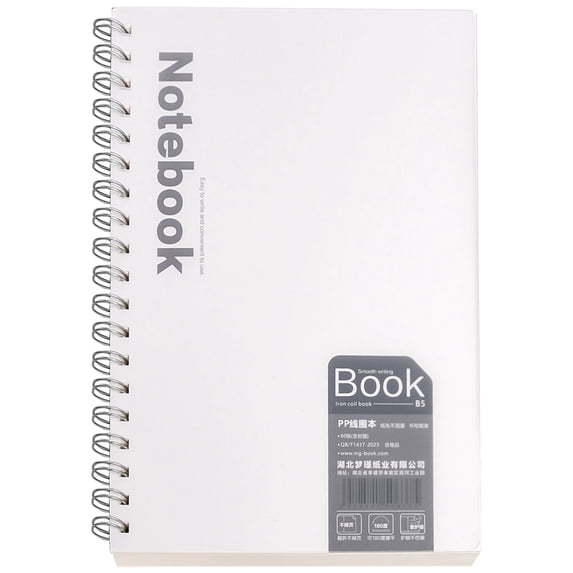 BNNG Lined Spiral Notebook Journal for Work, 160Pages College Ruled ...
