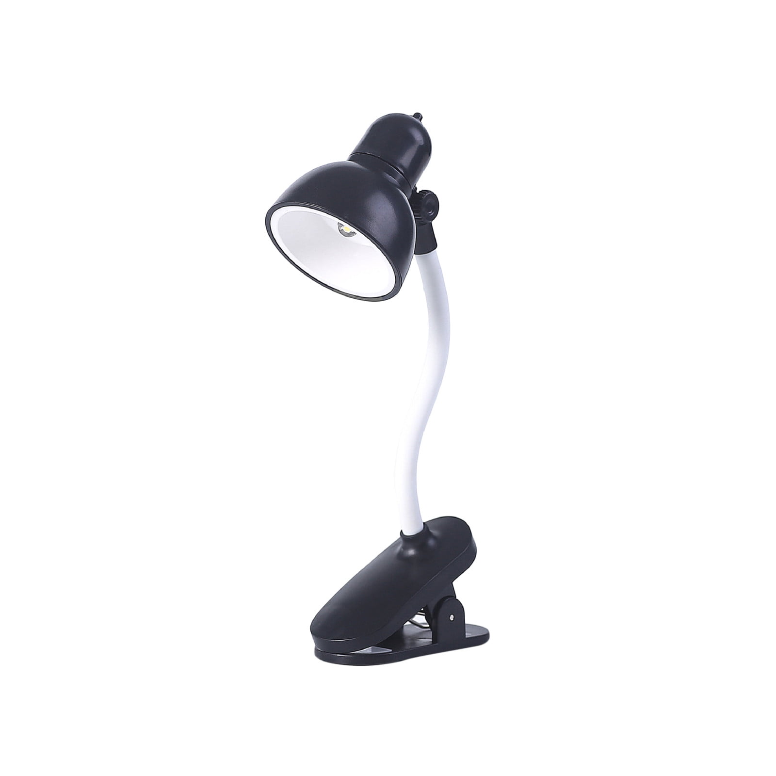 BNNG Mini Clip Small Table Lamp, Desk Lamp Clip On Light Flexible ...