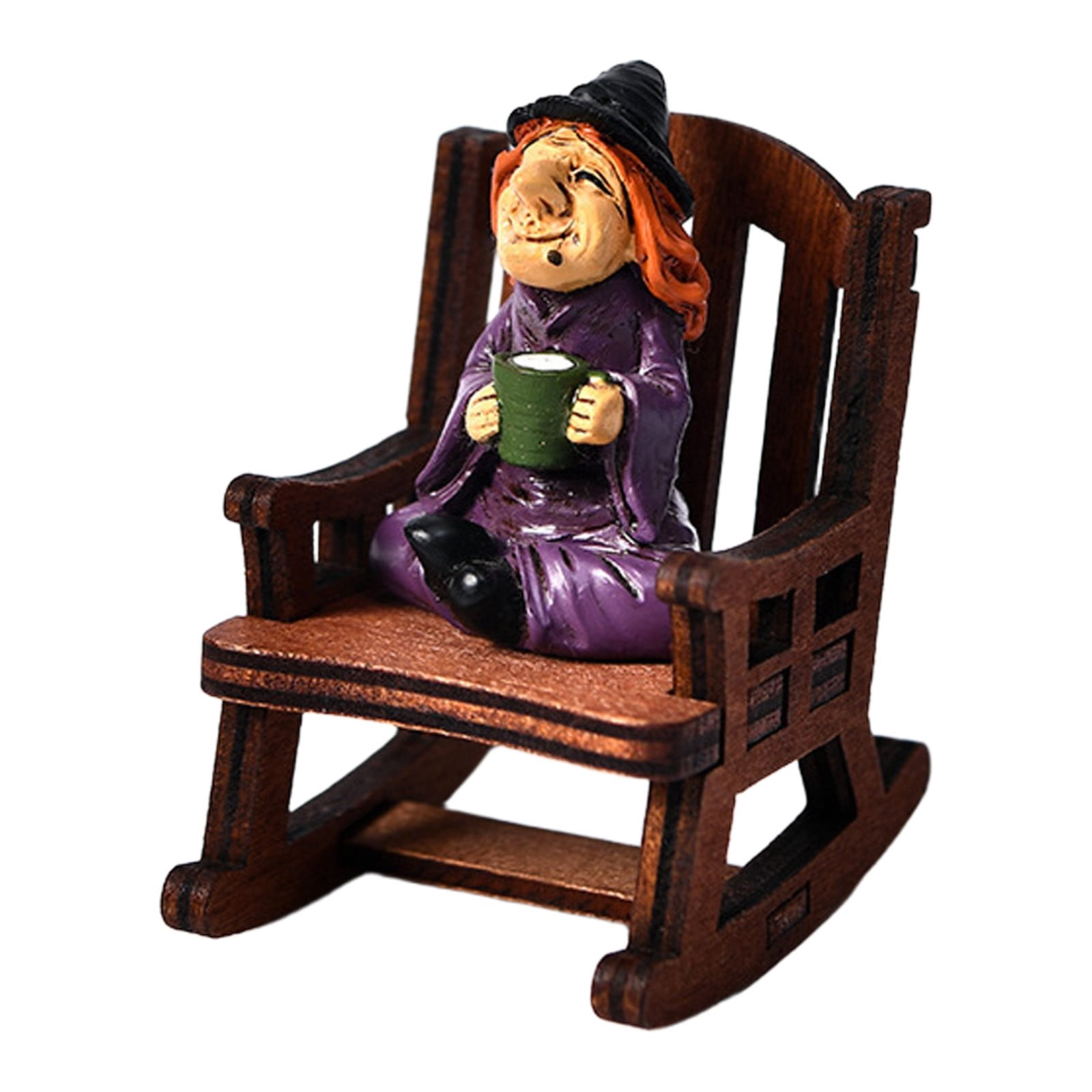 BNNG Miniature Gothic Grim Reaper Statue - Spooky Figurine for Shelf ...