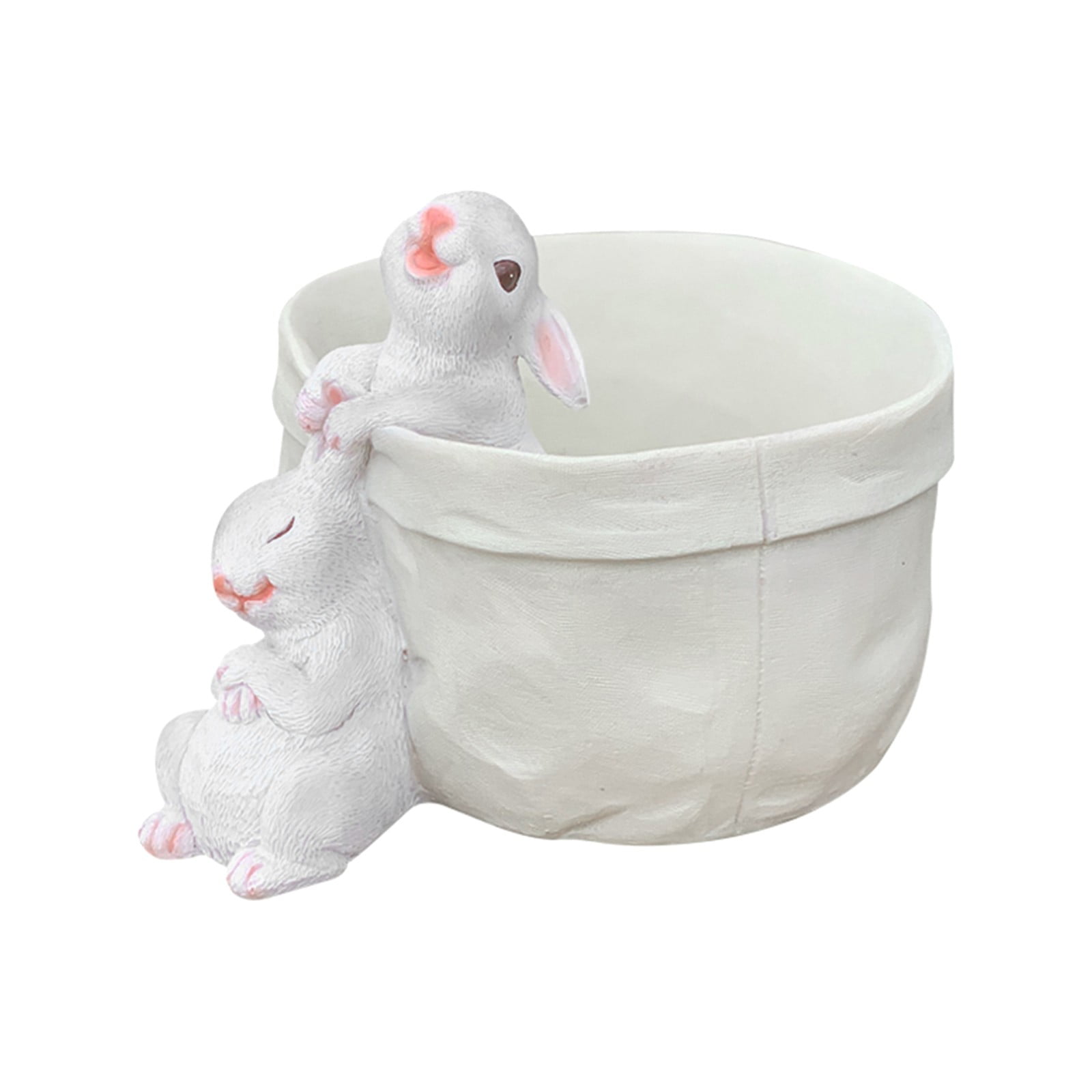 BNNG Rabbit Flower Pot Succulent Planter Garden Pots, Decorative Flower ...