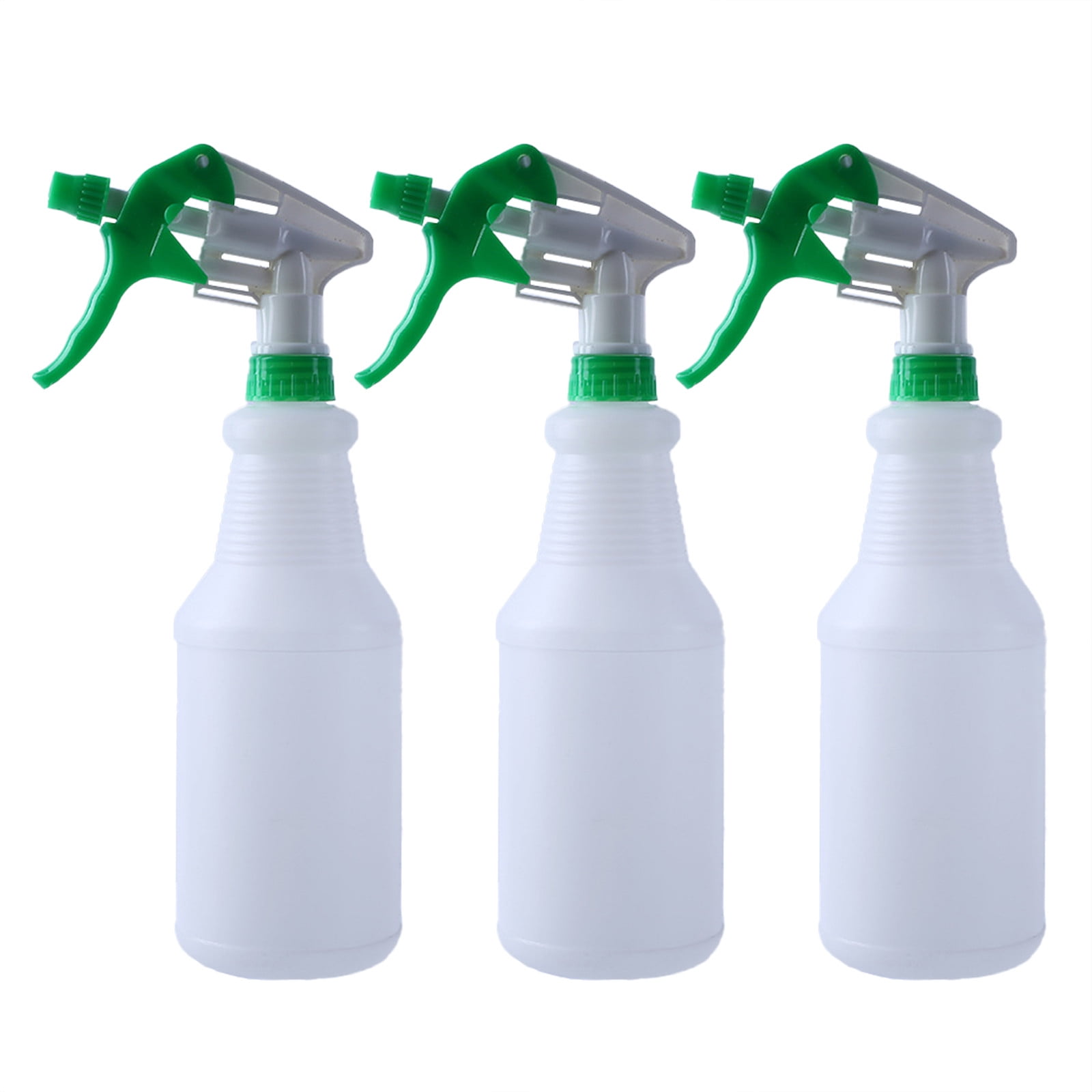 BNNG Spray Bottles 3-Pack, Mist & Stream, Plastic Water Spray Bottle for Hair, Plants, Cleaning ...