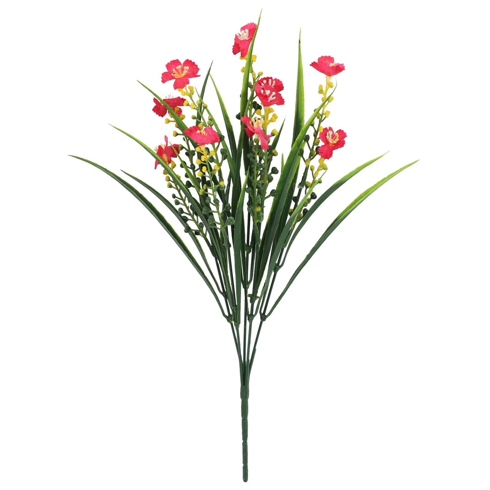 BNNG Spring Fake Artificial Faux Plants Flowers Outdoor, Plastic ...