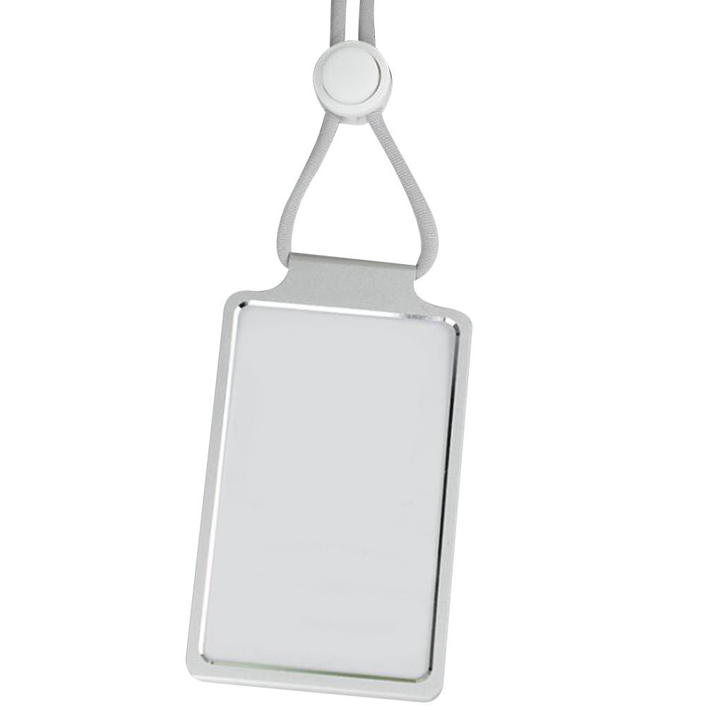 BNNG Vertical Style Aluminum Alloy Metal ID Badge Holder ID Card Holder ...