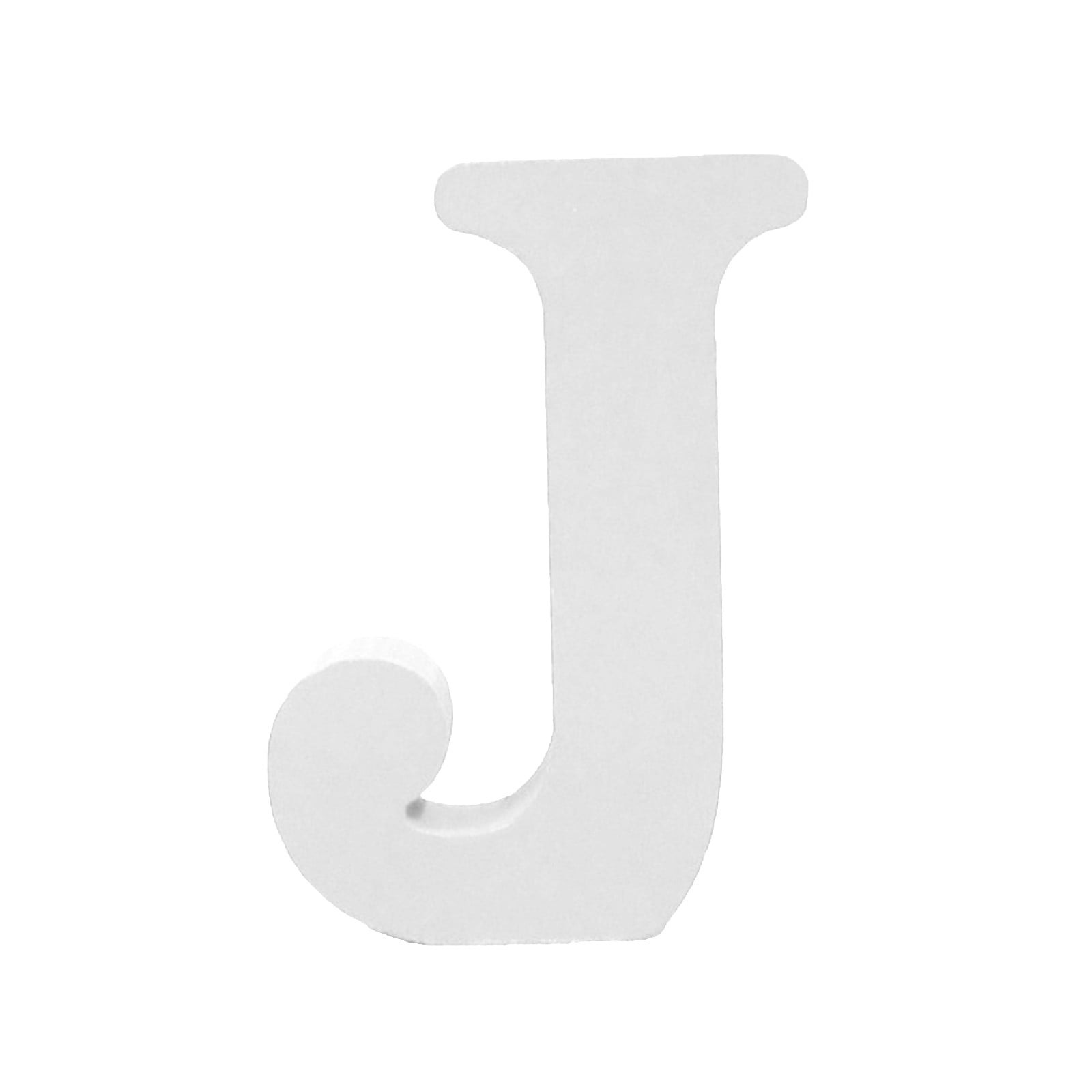 BNNG White Wooden Letters for Wall Decor, Large Unfinished Wood Letters ...