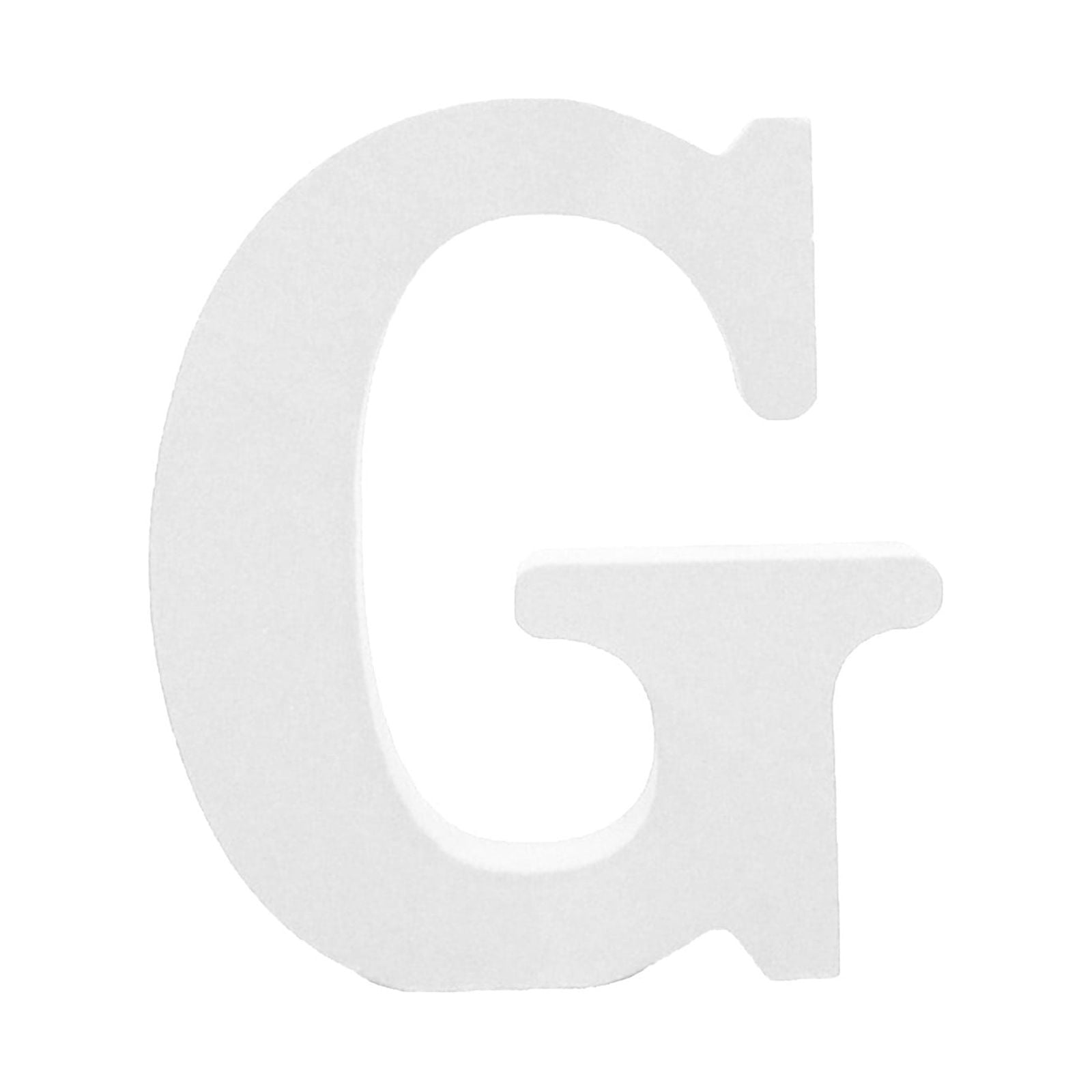 BNNG White Wooden Letters for Wall Decor, Large Unfinished Wood Letters ...