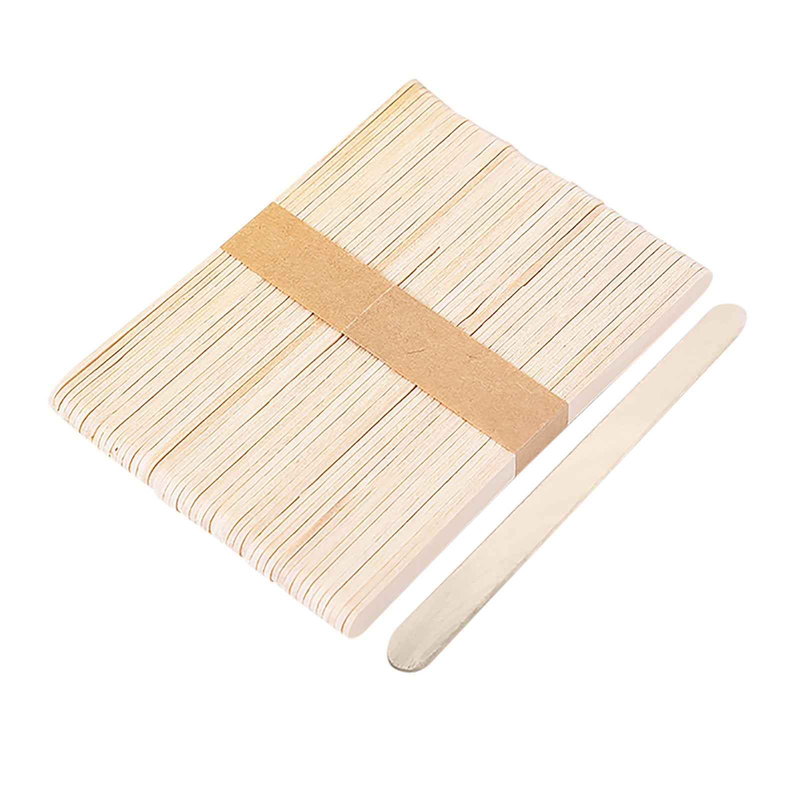 BNNG Wood Sticks For Crafting, Unfinished Natural Hardwood Sticks ...
