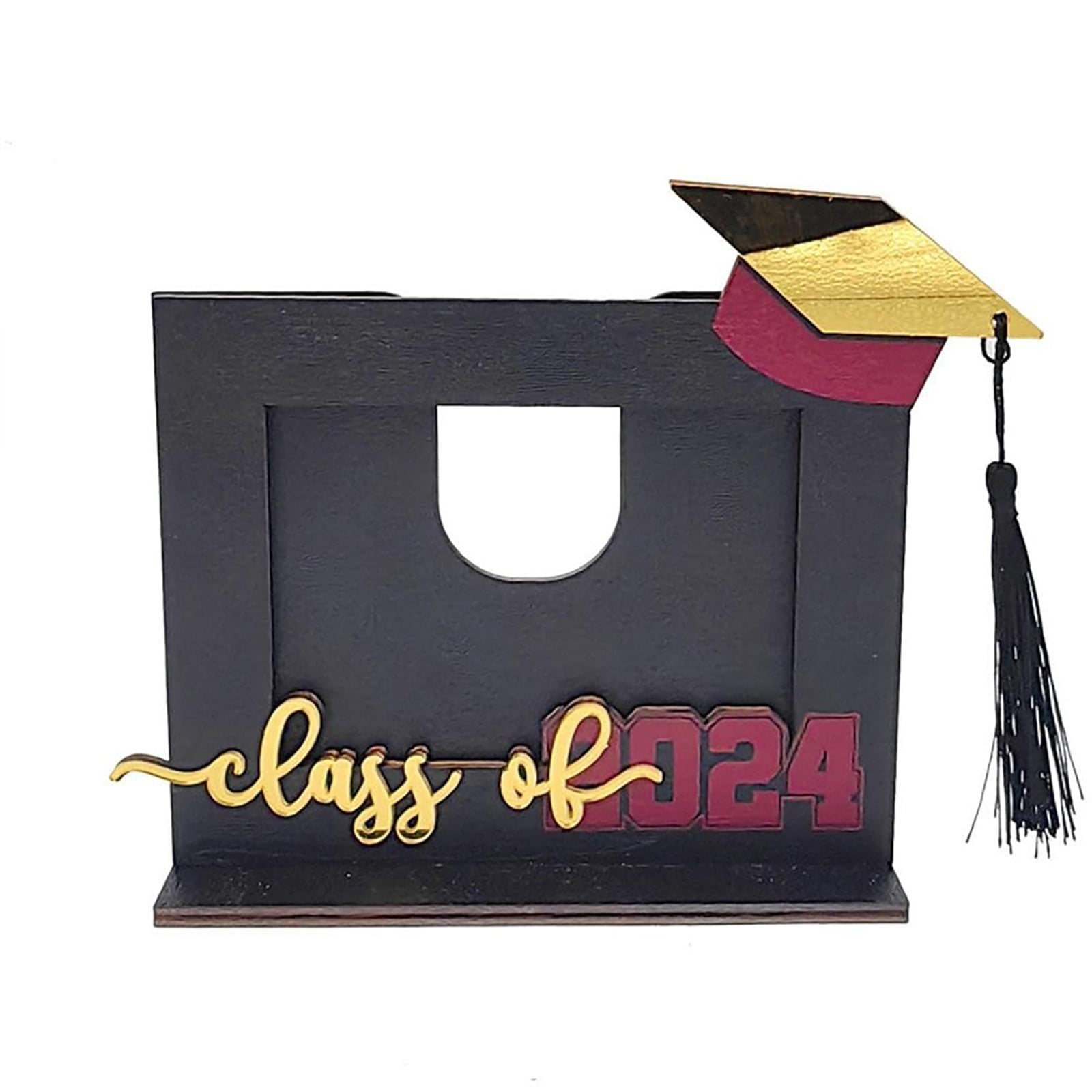 BNNG Wooden Graduation Picture Frame, Graduation Gifts 2024 - Hat ...