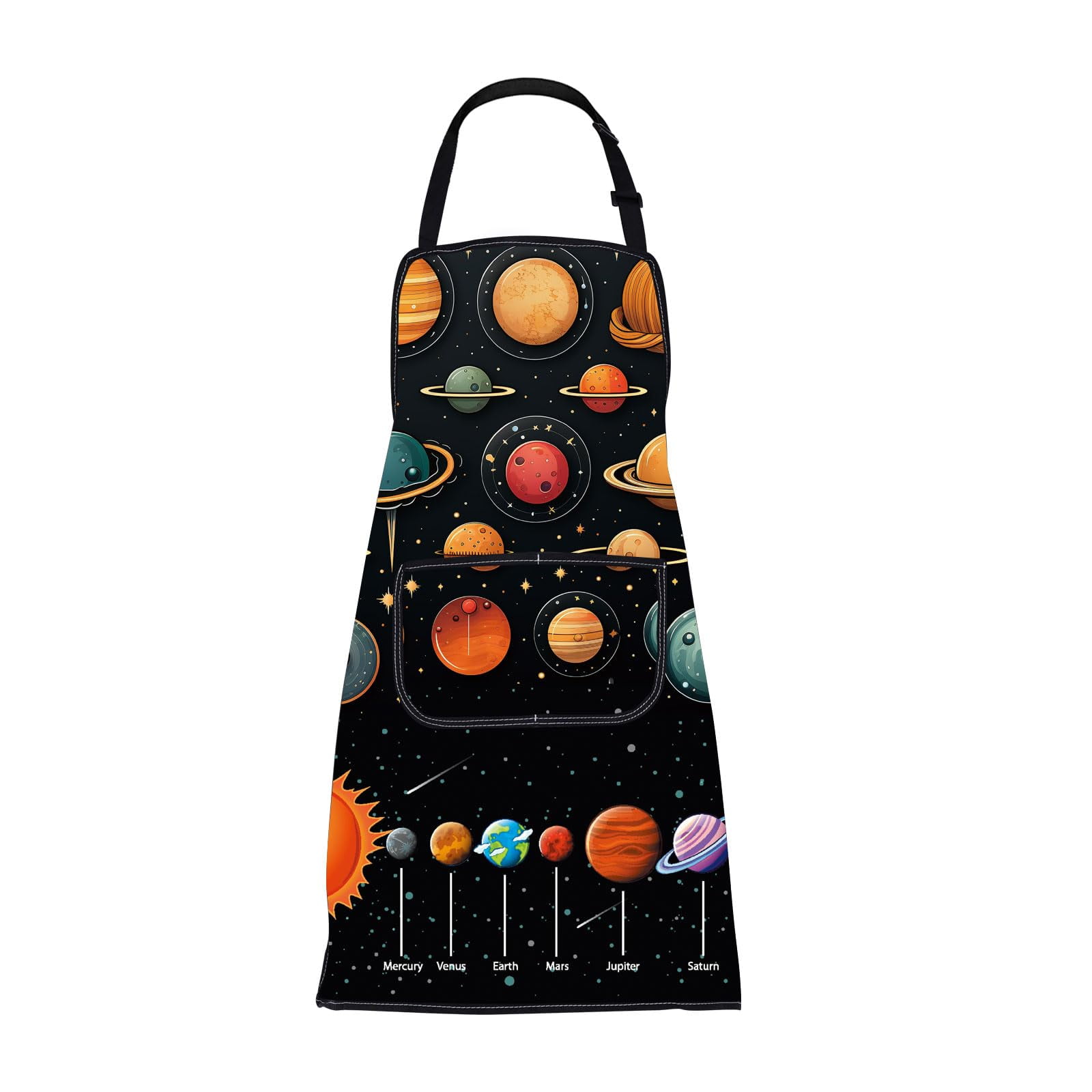 BNQL Planet Apron Solar System Gifts Outer Space Apron Galaxy Cooking ...