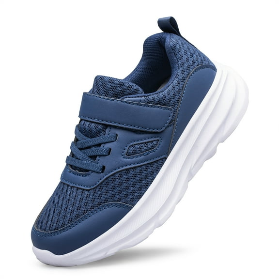 Boys Girls Sneakers Slip on Lightweight Breathable Kids Running Walking ...