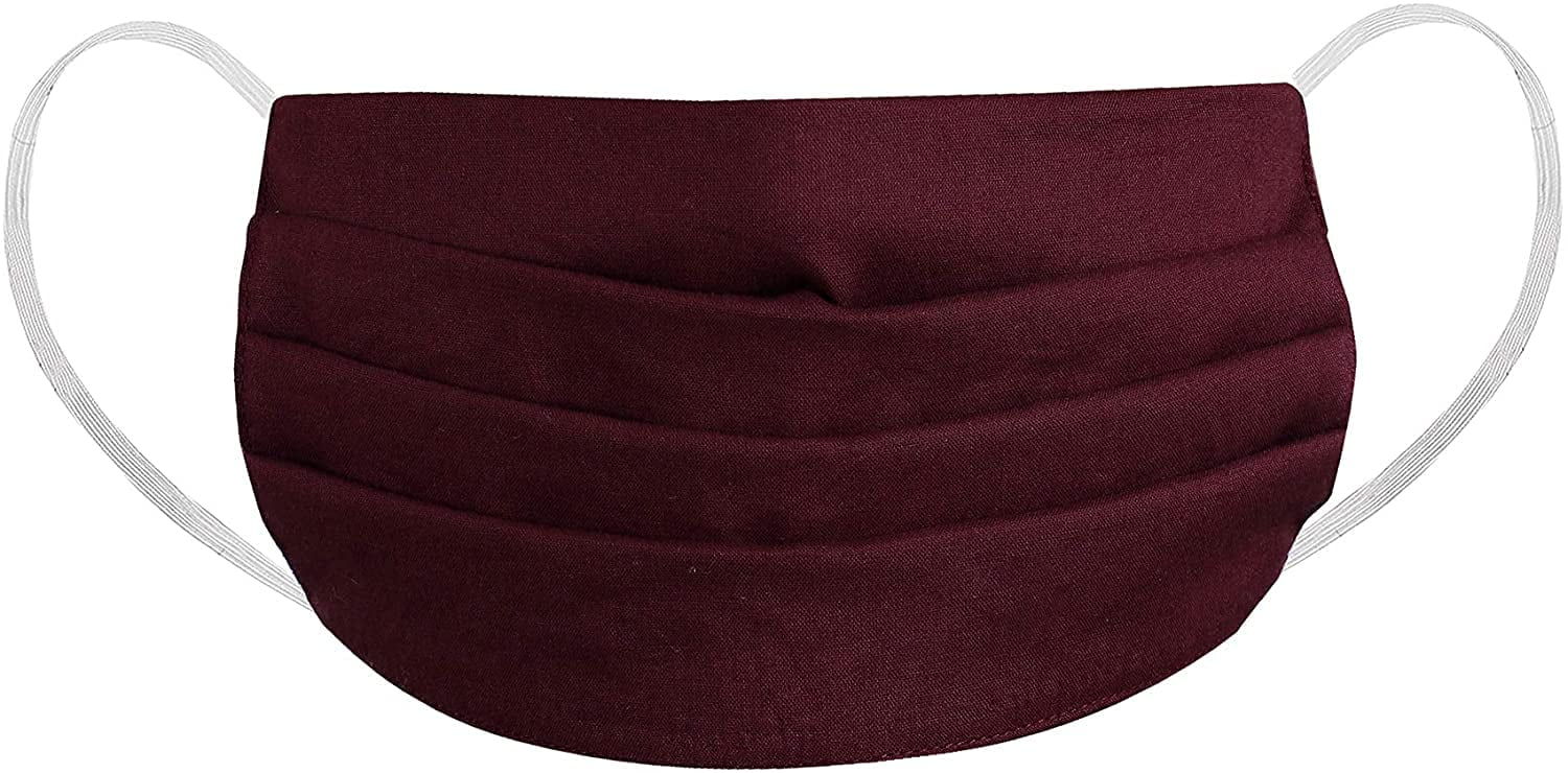 BNS Double Sided Cloth Face Mask Brown 2 - Walmart.com