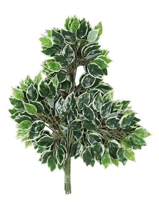 BNT Imported Artificial Mapple Plant Leafs Artificial Ficus Tree Leaves ...