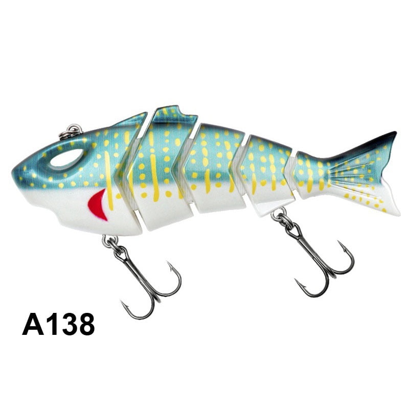 BNTTEAM Fishing Shark Lures Multi Jointed Fish Fishing Kits Slow ...