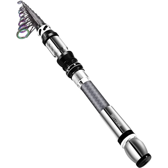 Eccomum 6 Pieces Travel Spinning Rod Medium Carbon Spinning Fishing Rod ...