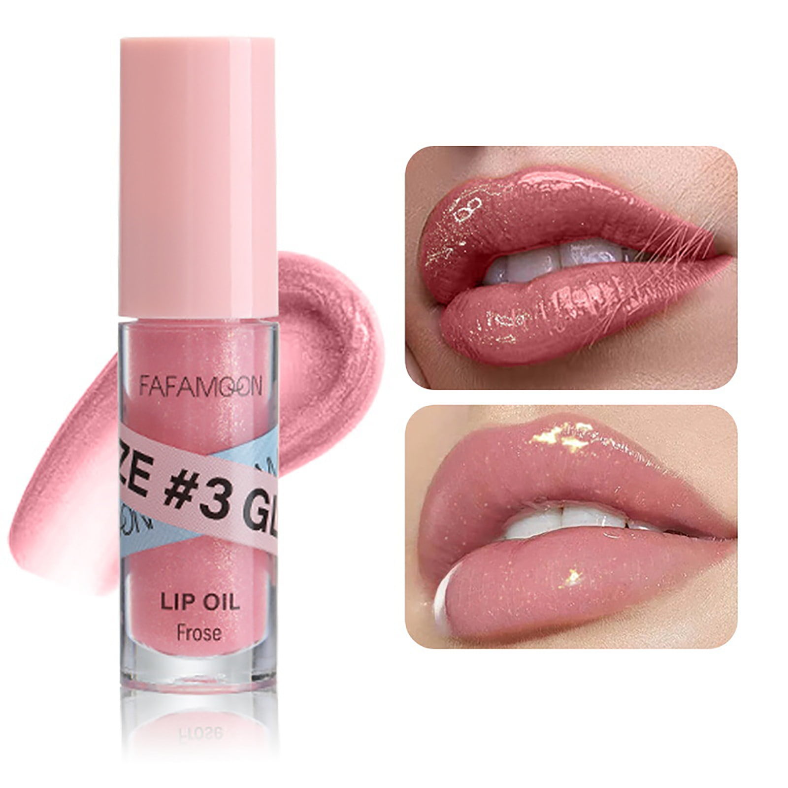 BNisBM, Lip Glaze Moisturizing Water Light Lip Gloss（4ml）, Beauty ...