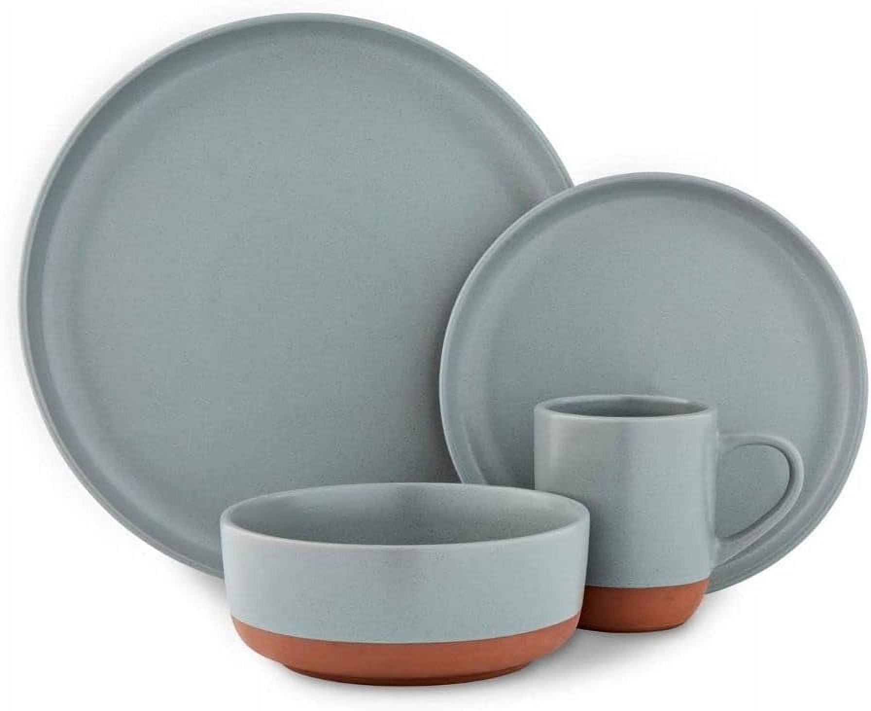BO867014SLT Verona 16-Piece Dinnerware Set, Crafted in Terracotta ...
