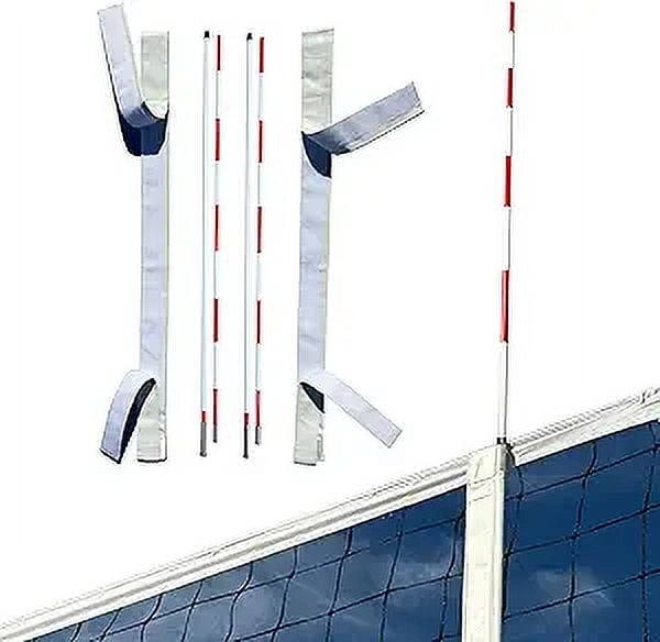 BOARDEE PRO Volleyball Antenna Pole Set – Foldable Fiberglass ...