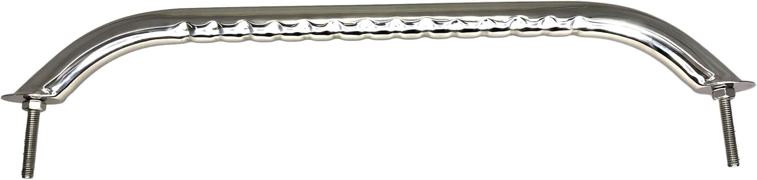 Boat Marine Stainless Steel HANDRAIL 18 INCHES with Wave Curve ...