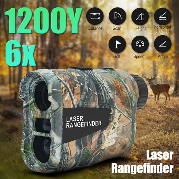 BOAYAL Hunting Range Finder with Slope 1200 Yards Golf Laser ...