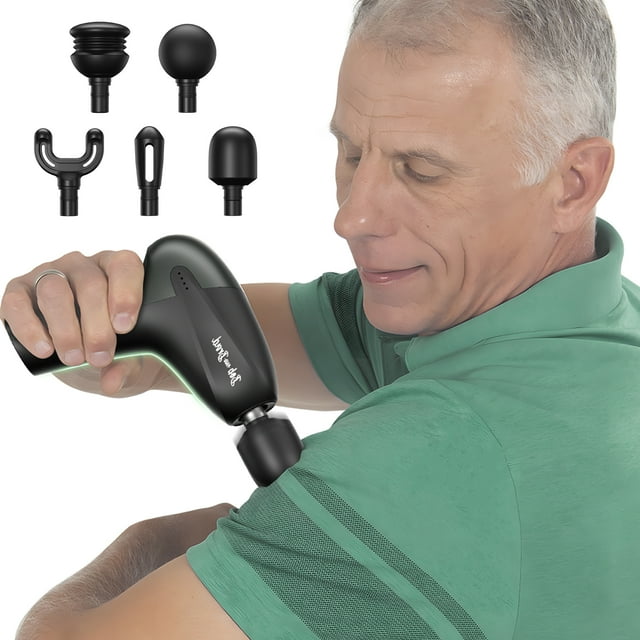 BOB AND BRAD UNI Mini Massage Gun, Deep Tissue Muscle Massager for Pain Relief, Handheld ...