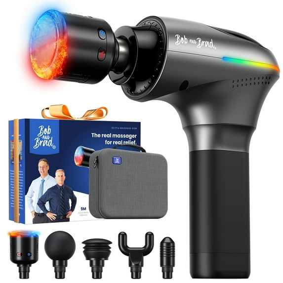 BOB AND BRAD A2 Pro Massage Gun with Heat and Cold Therapy, FSA ...