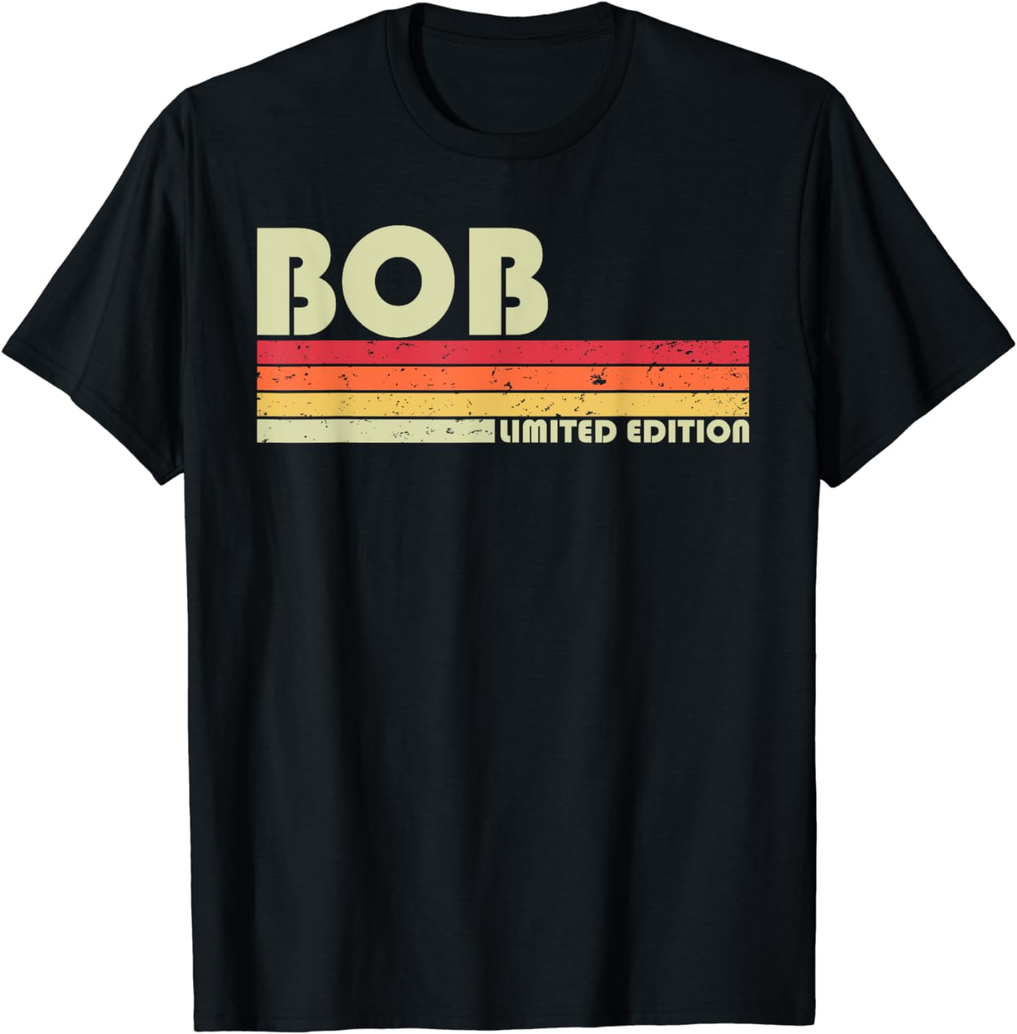 BOB Gift Name Personalized Funny Retro Vintage Birthday T-Shirt ...