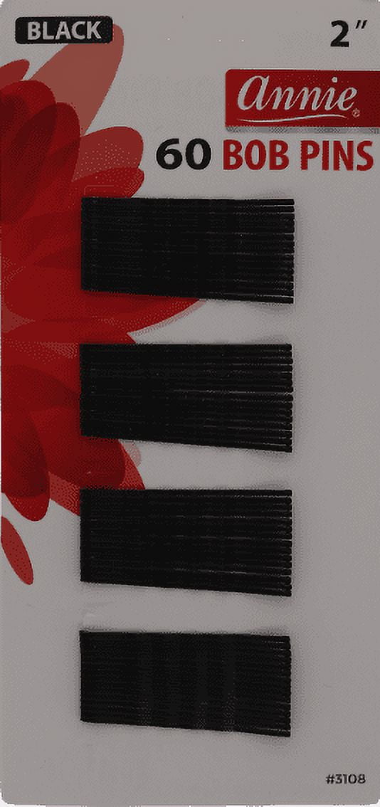BOB PINS BLACK 60 pk Each ( 12 in a Pack ) - Walmart.com
