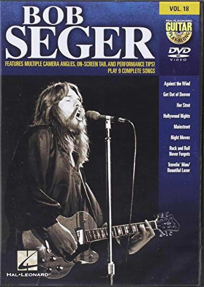 BOB SEGER - GUITAR PLAY-ALONG DVD VOLUME 18 - Walmart.com