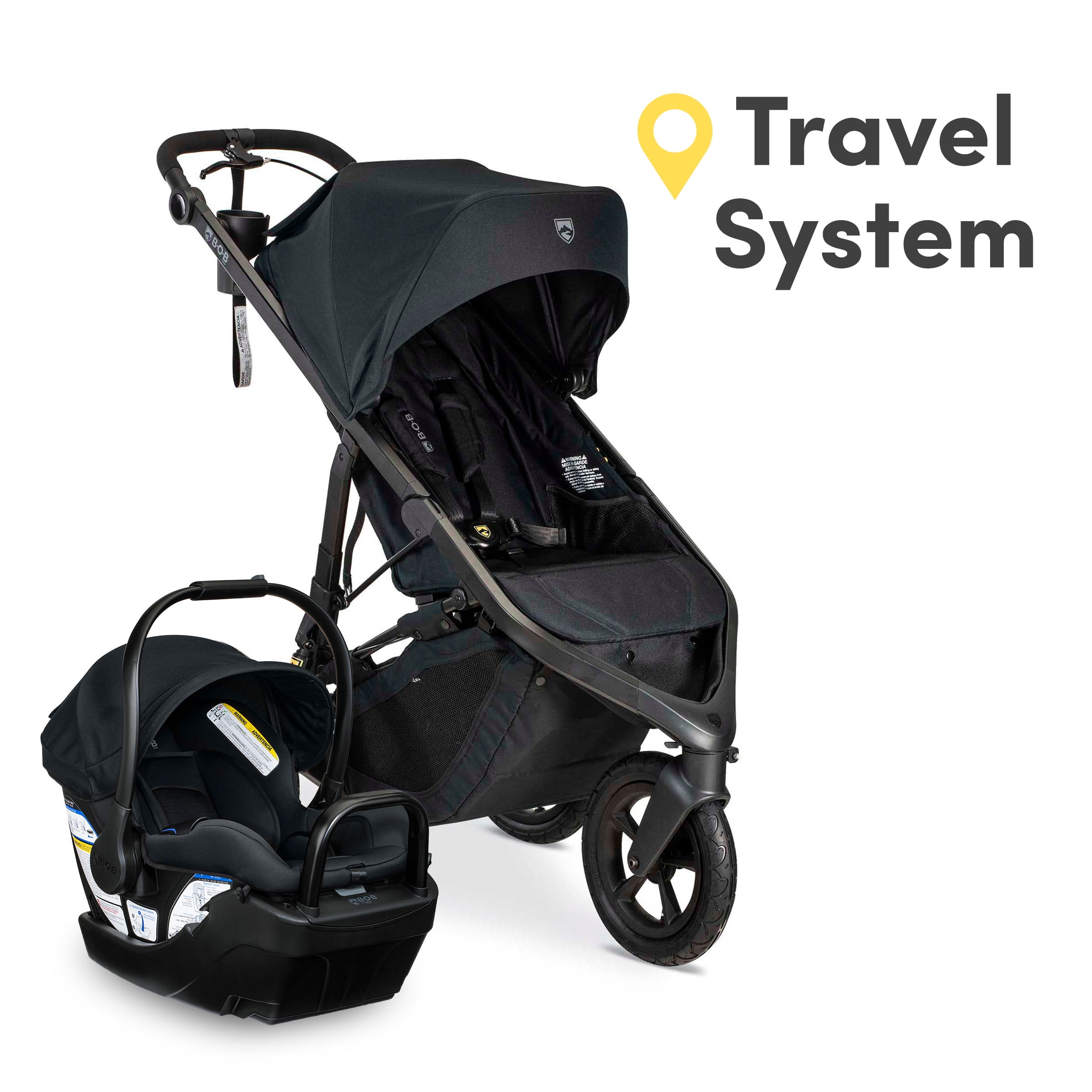BOB Wayfinder Travel System, Infant Car Seat and Stroller Combo ...
