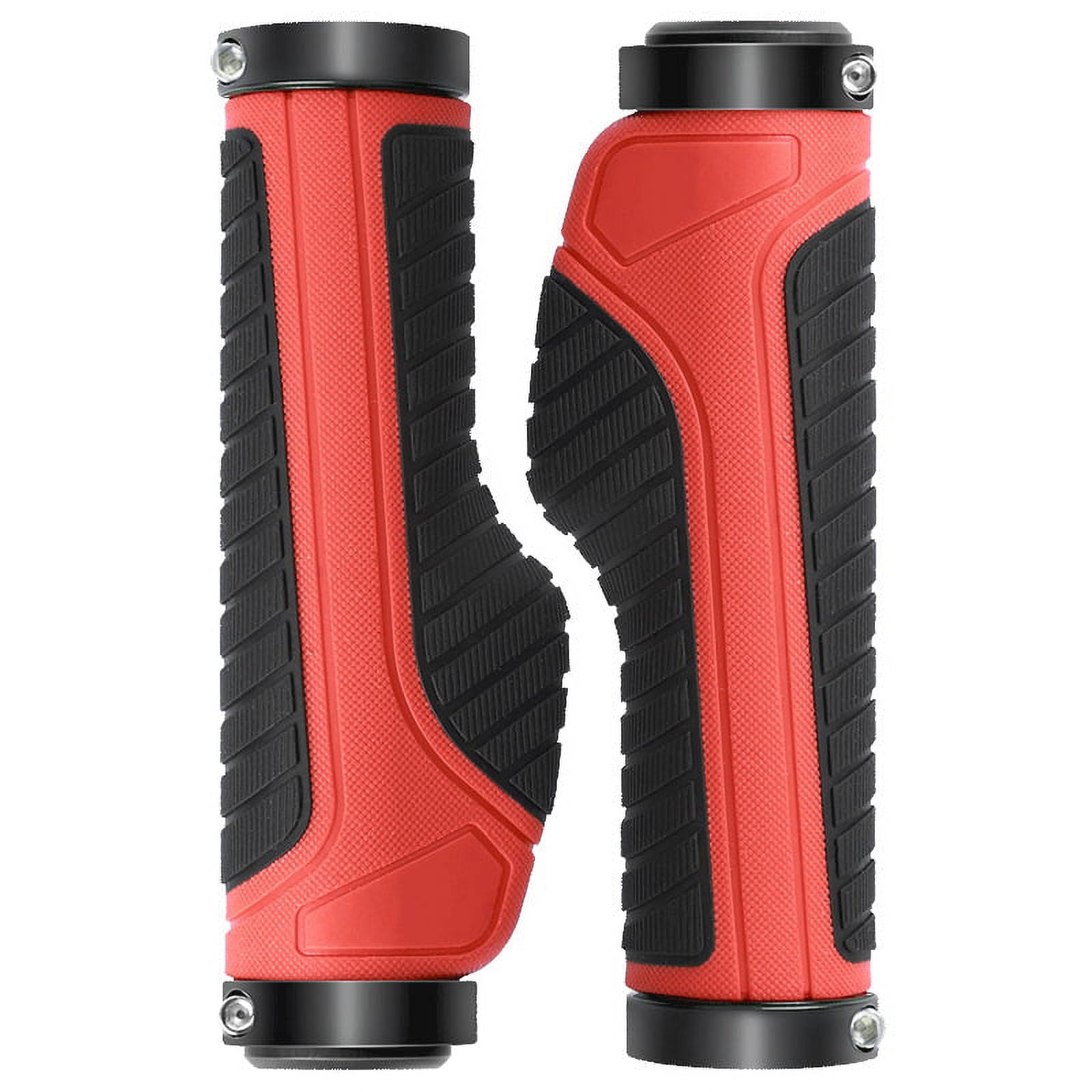 BOBILIFE - Bike Handlebar Grips, Ergonomic Shockproof Bicycle Handle ...