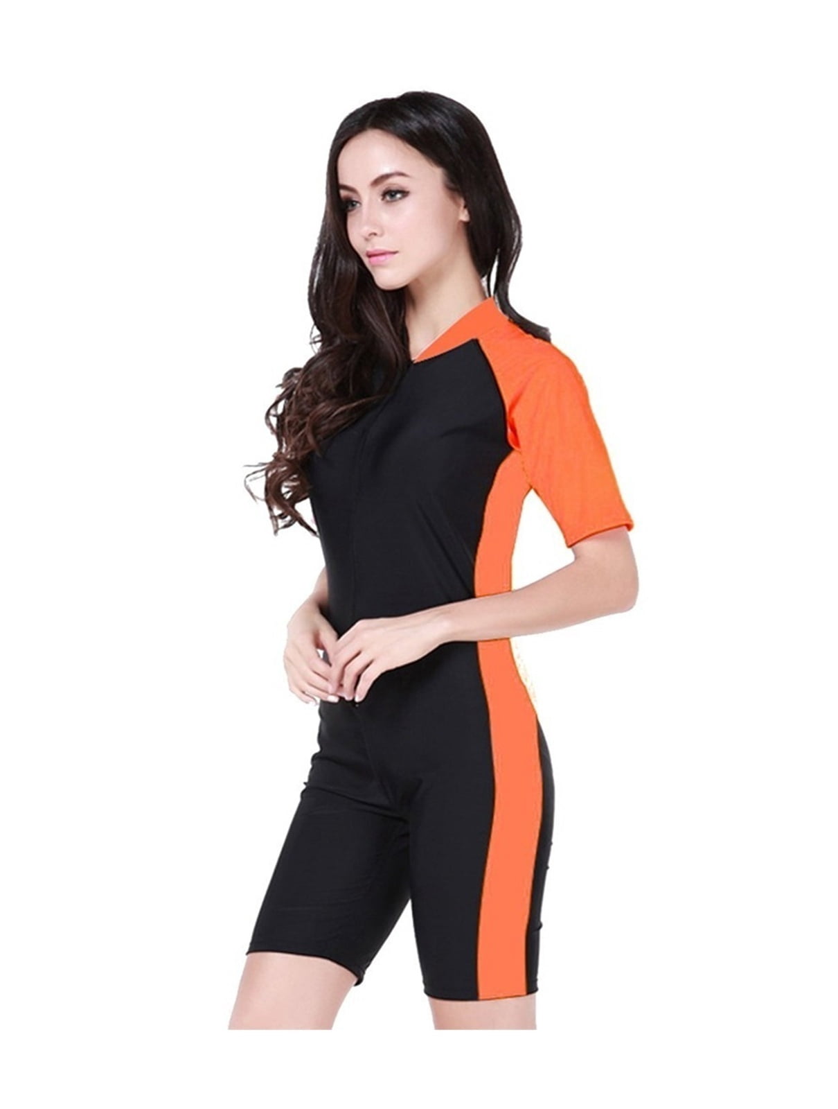 BOBO Short Sleeve Swimwear Swimsuit for Women one Piece with Bra Women ...